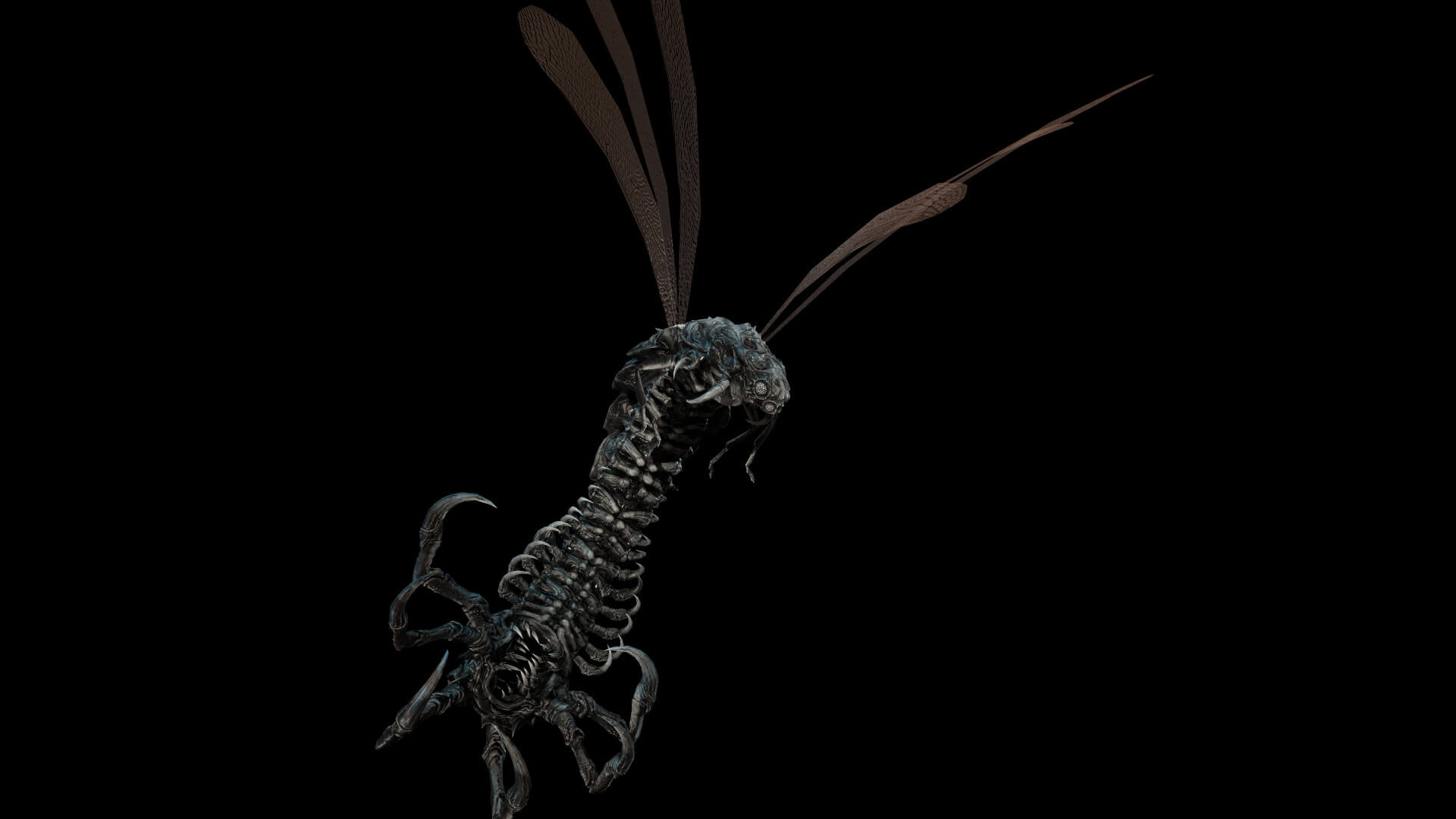 Flying Bug 7 Game Ready - 3D Model by andryuha1981