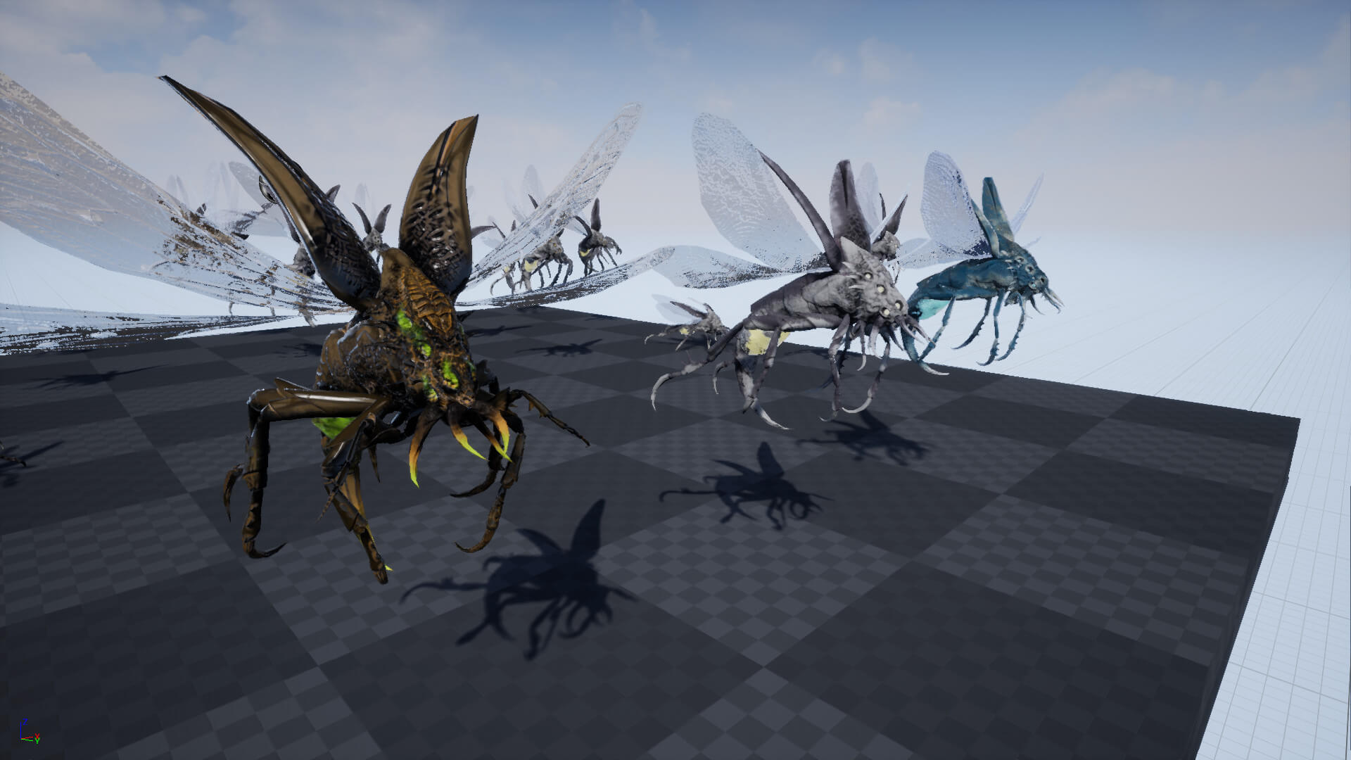 Flying Beetle 6 Game Ready - 3D Model by andryuha1981