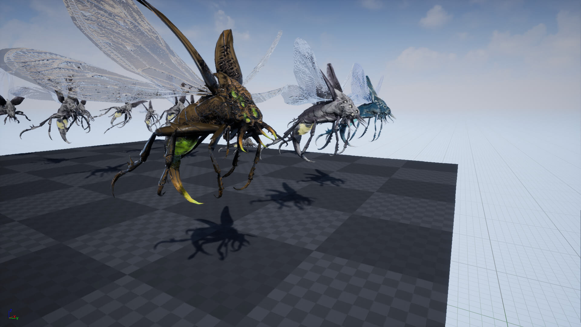 Flying Beetle 6 Game Ready - 3D Model by andryuha1981