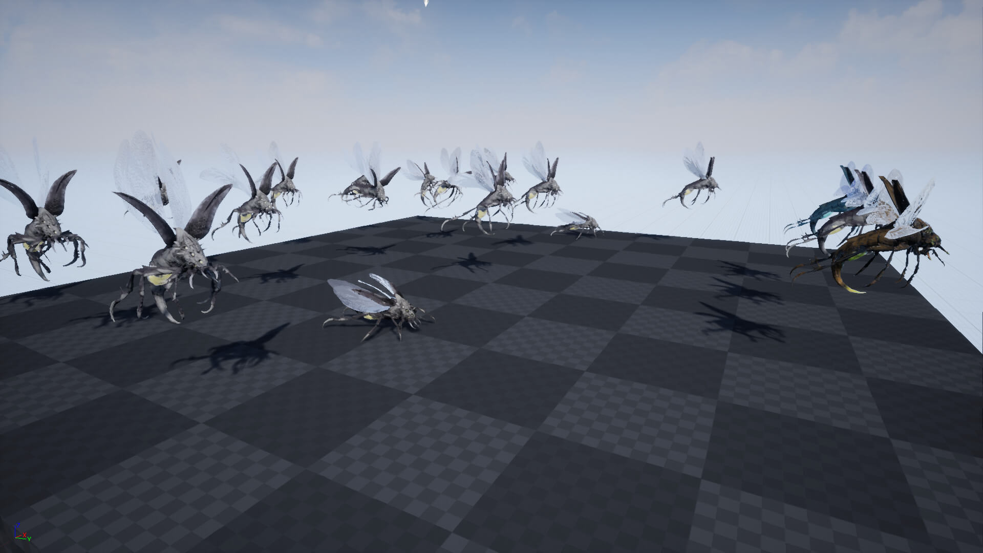 Flying Beetle 6 Game Ready - 3D Model by andryuha1981