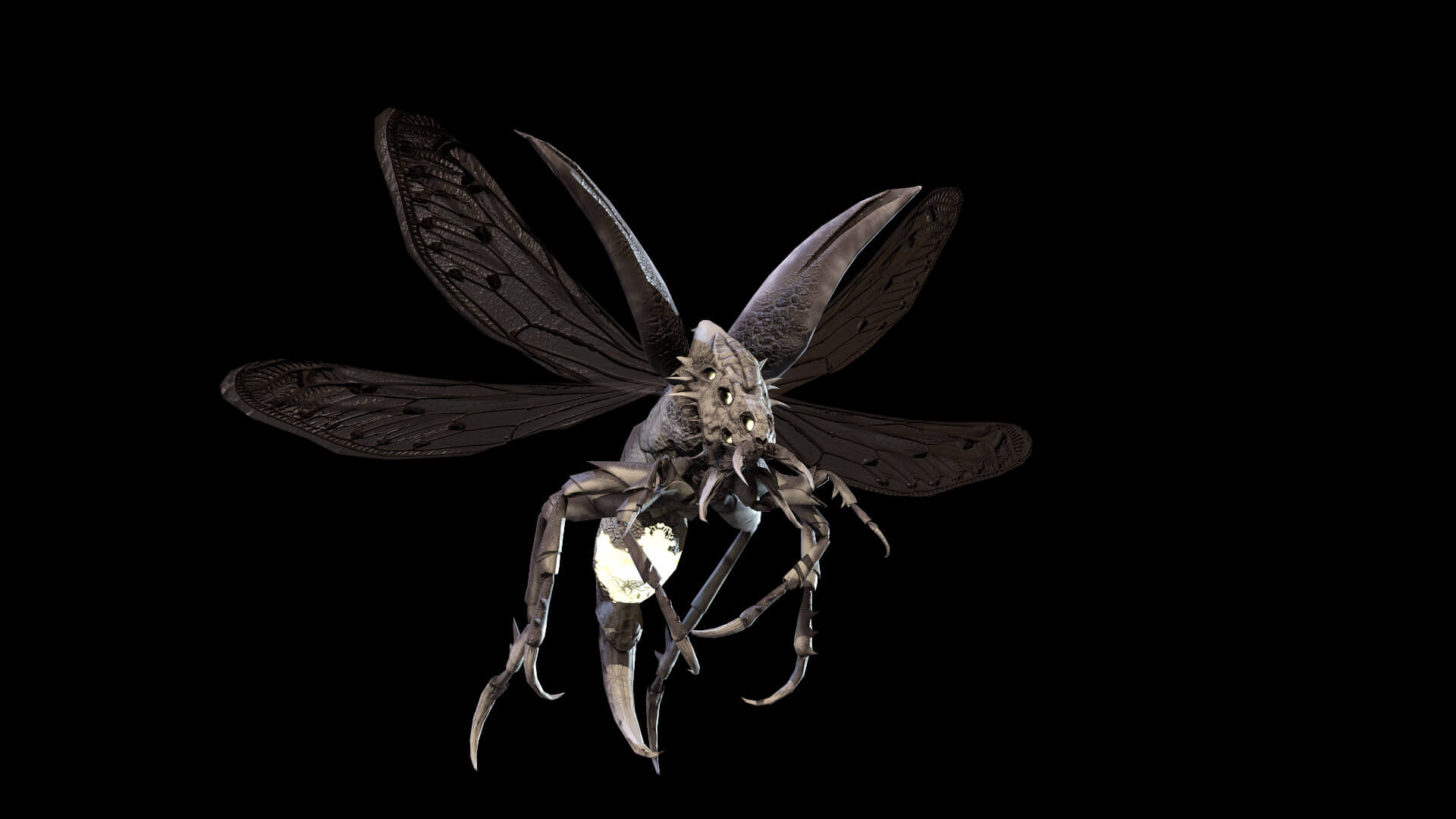 Flying Beetle 6 Game Ready - 3D Model by andryuha1981