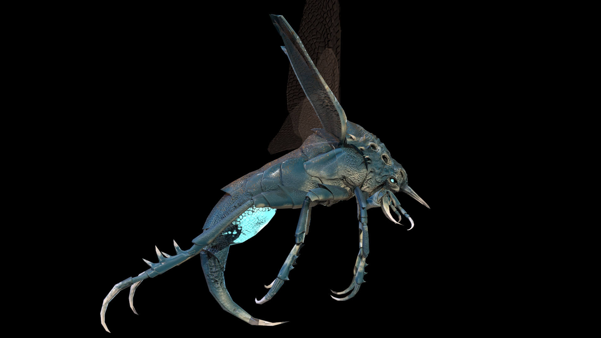 Flying Beetle 6 Game Ready - 3D Model by andryuha1981