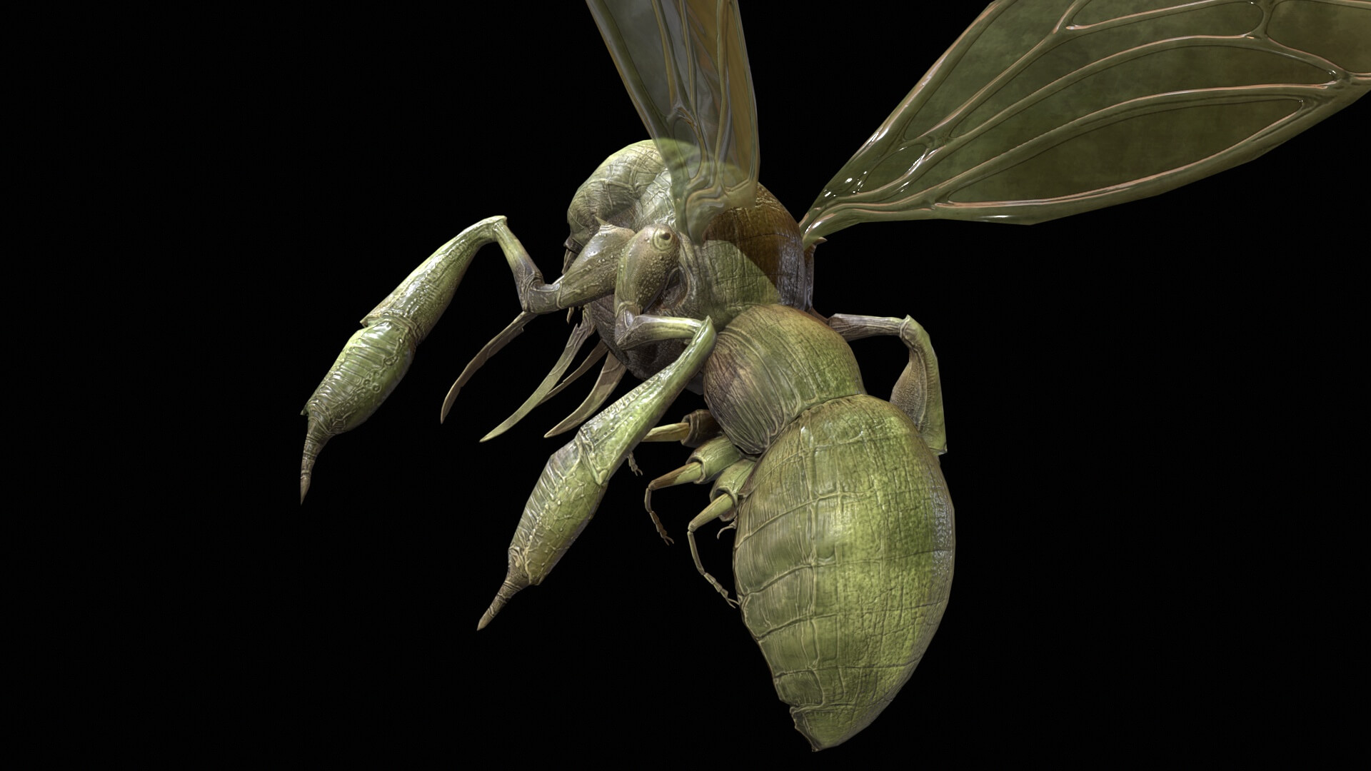 Flyingbuga3 Game Ready - 3D Model by andryuha1981