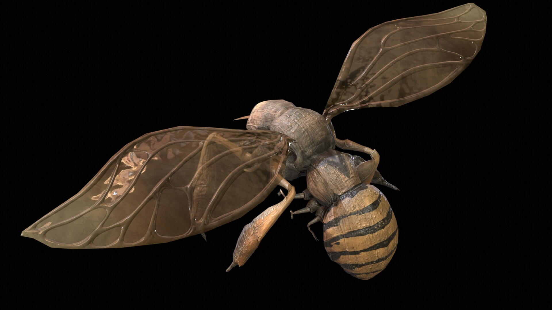 Flyingbuga3 Game Ready - 3D Model by andryuha1981