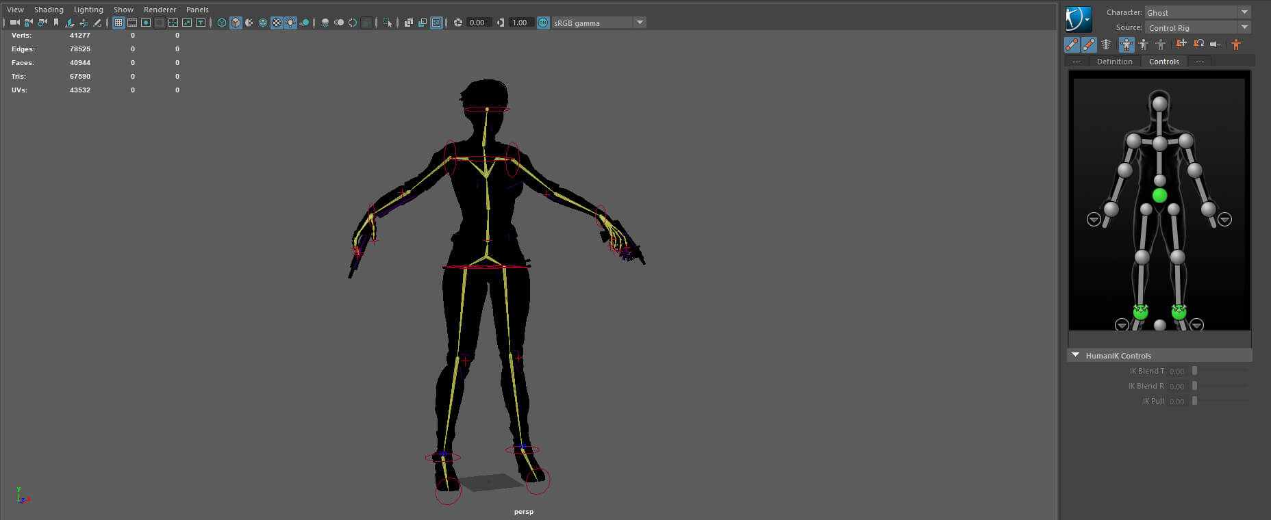 Ghost Game Ready - 3D Model by andryuha1981