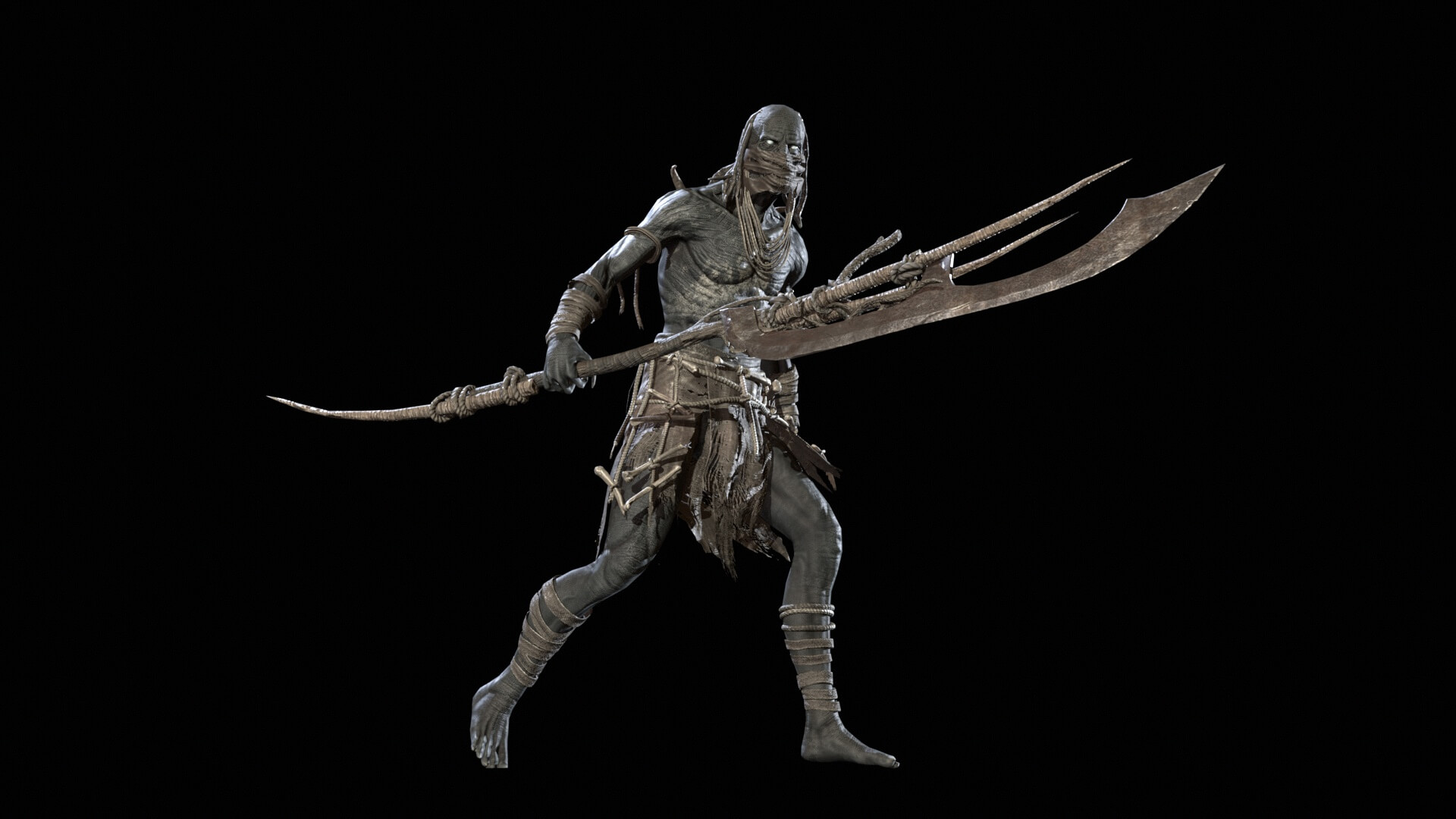 Ghoul Game Ready - 3D Model by andryuha1981