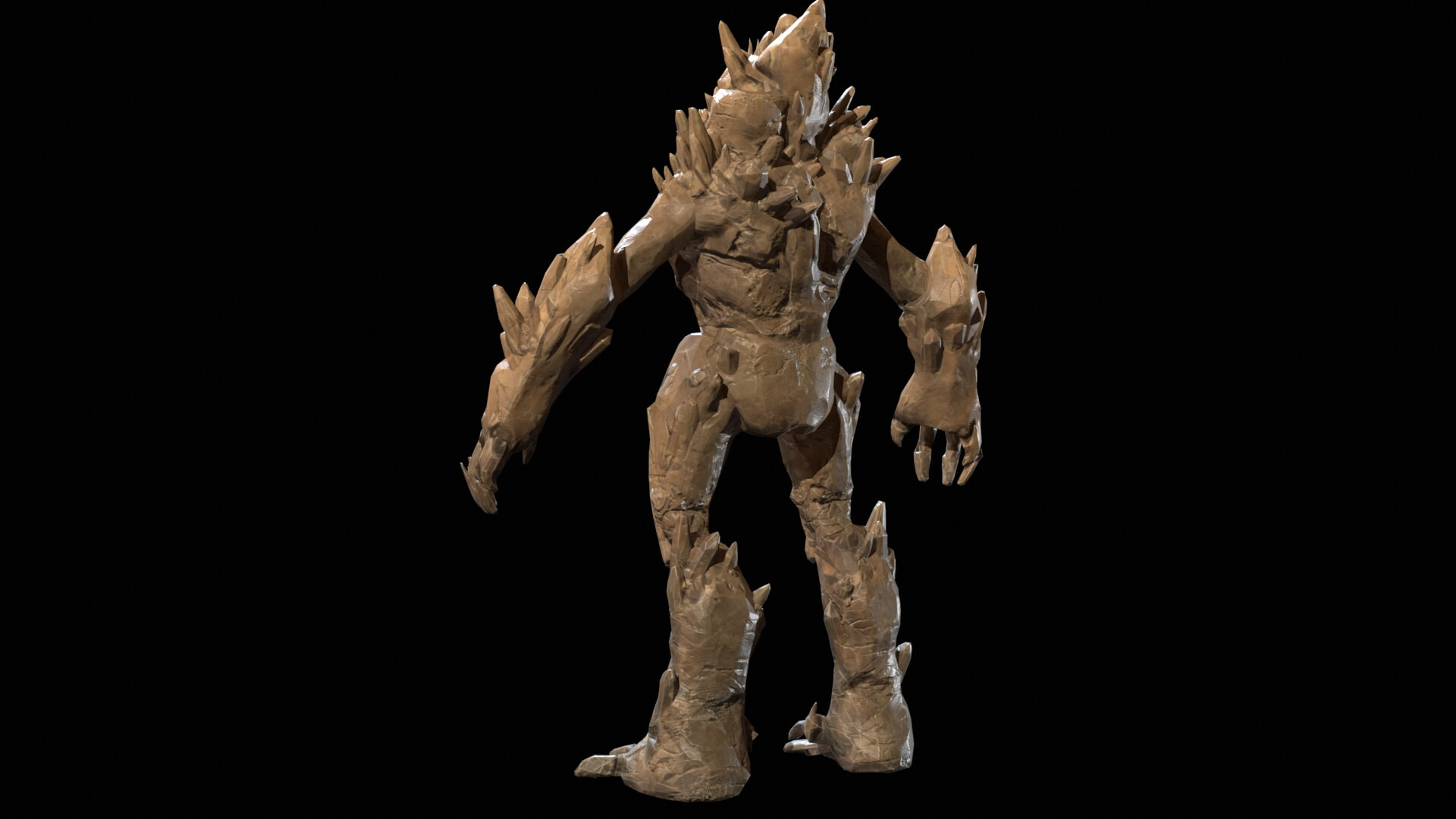 Golem Game Ready - 3D Model by andryuha1981