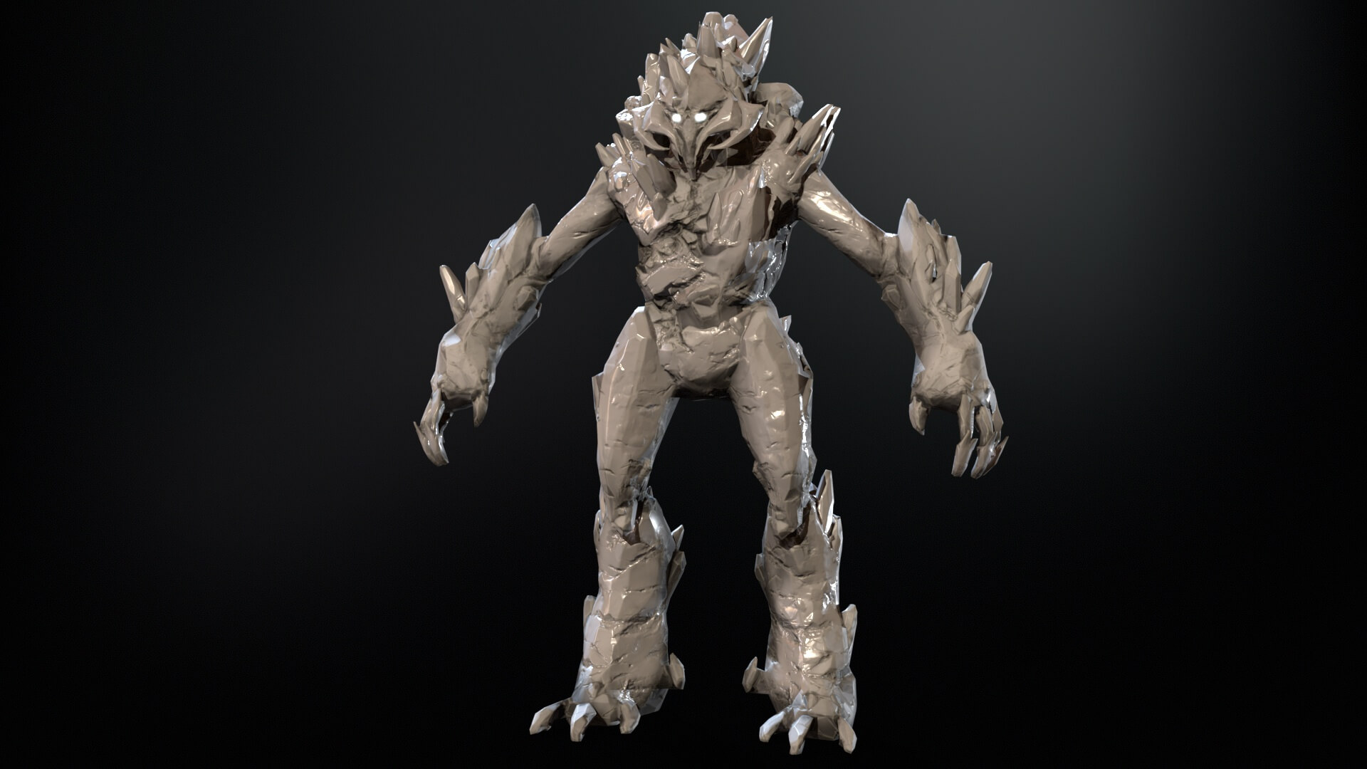 Golem Game Ready - 3D Model by andryuha1981