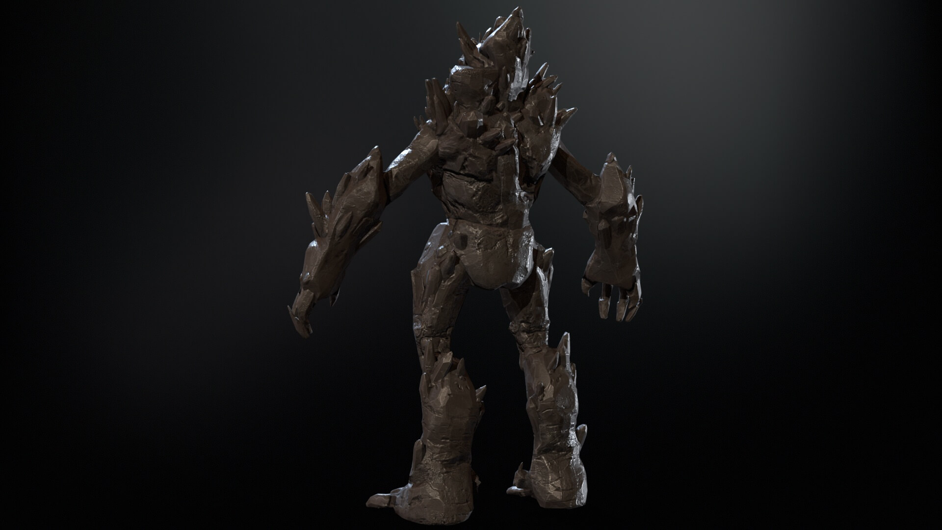 Golem Game Ready - 3D Model by andryuha1981