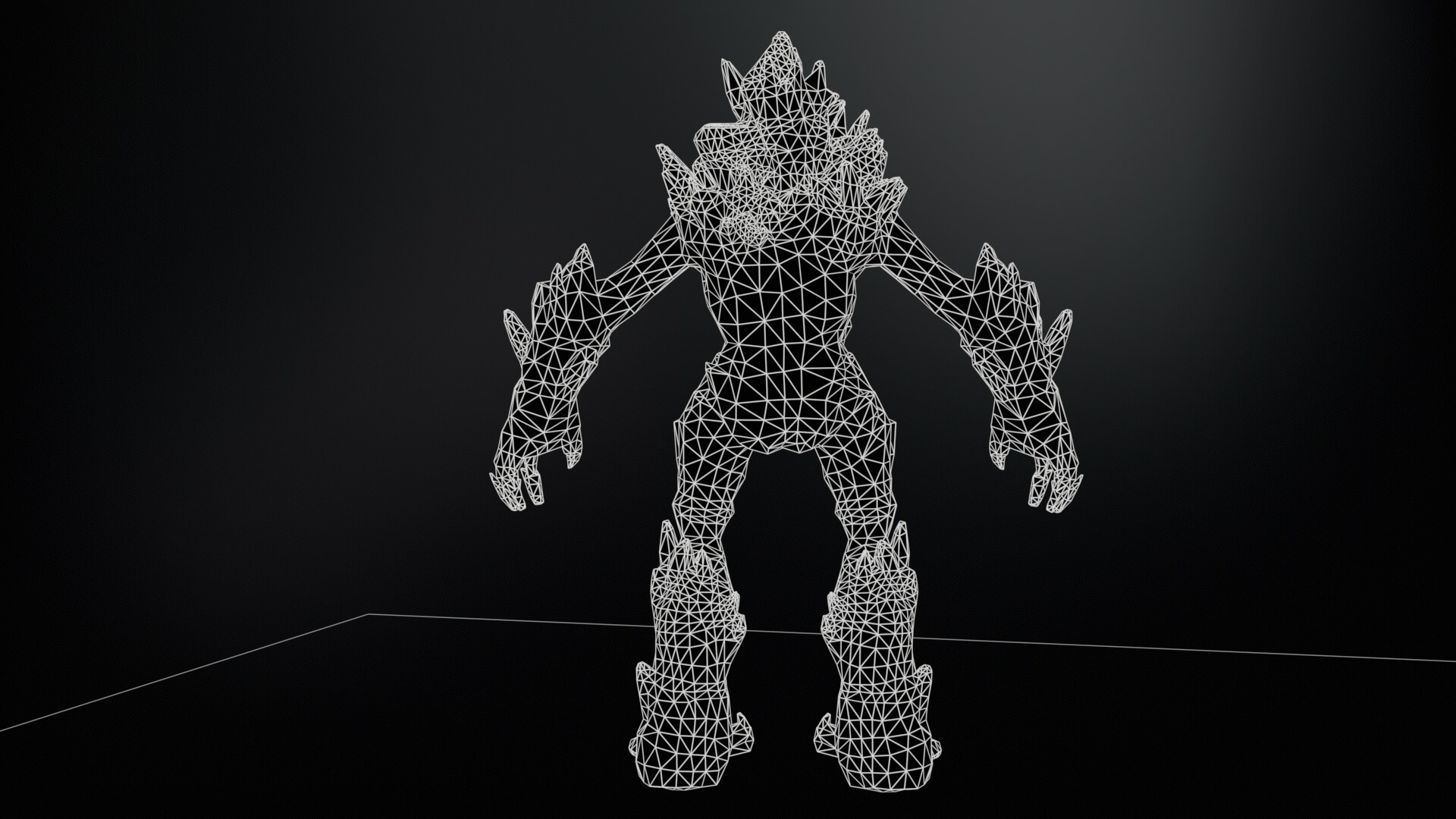 Golem Game Ready - 3D Model by andryuha1981