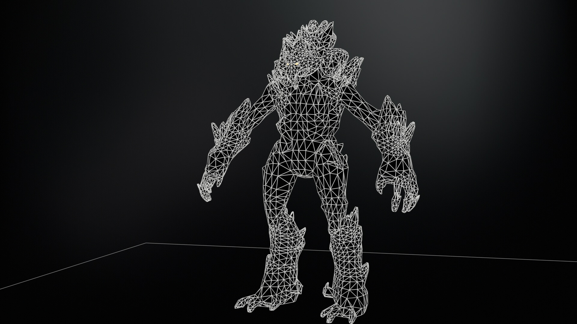 Golem Game Ready - 3D Model by andryuha1981