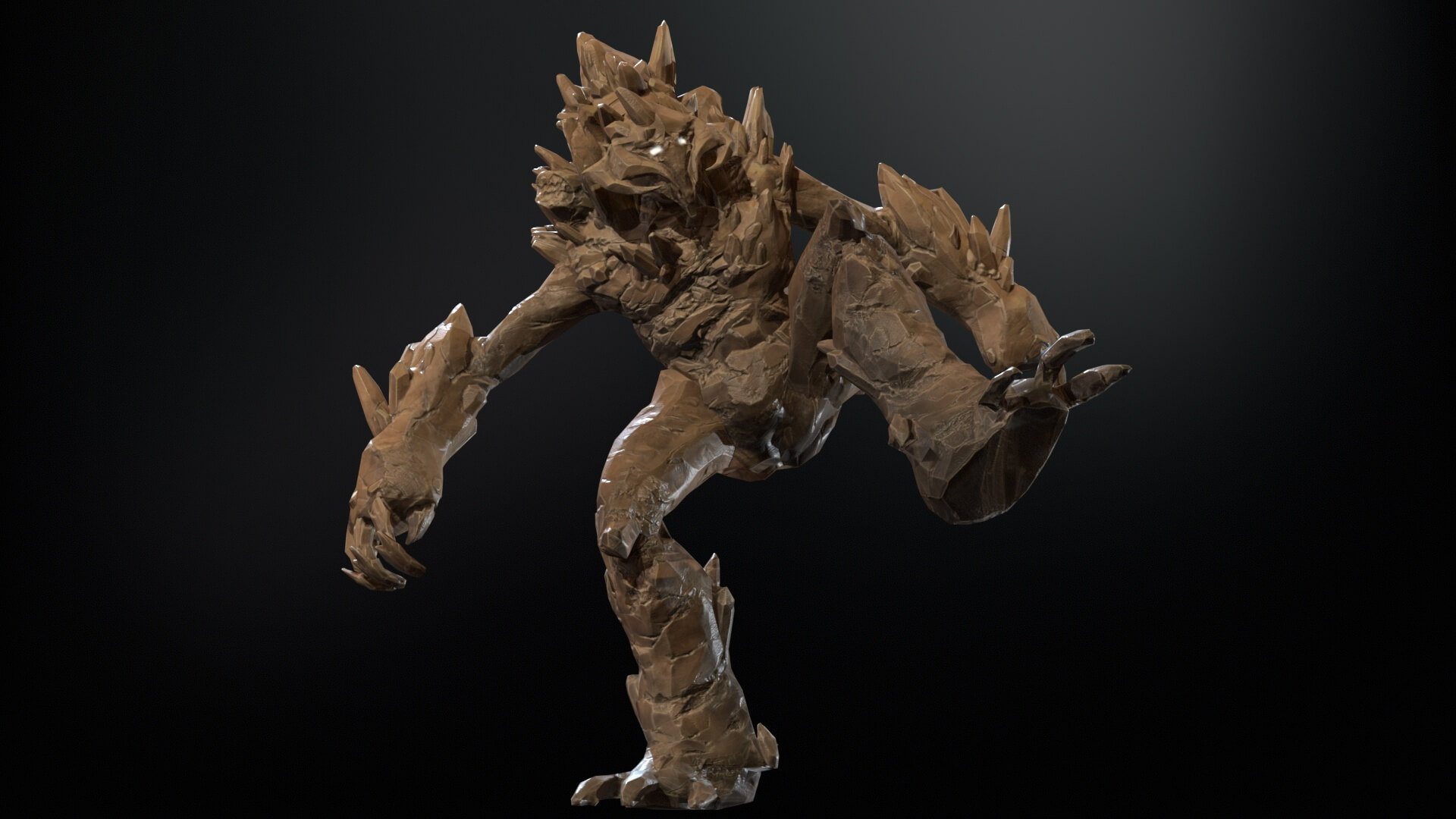 Golem Game Ready - 3D Model by andryuha1981