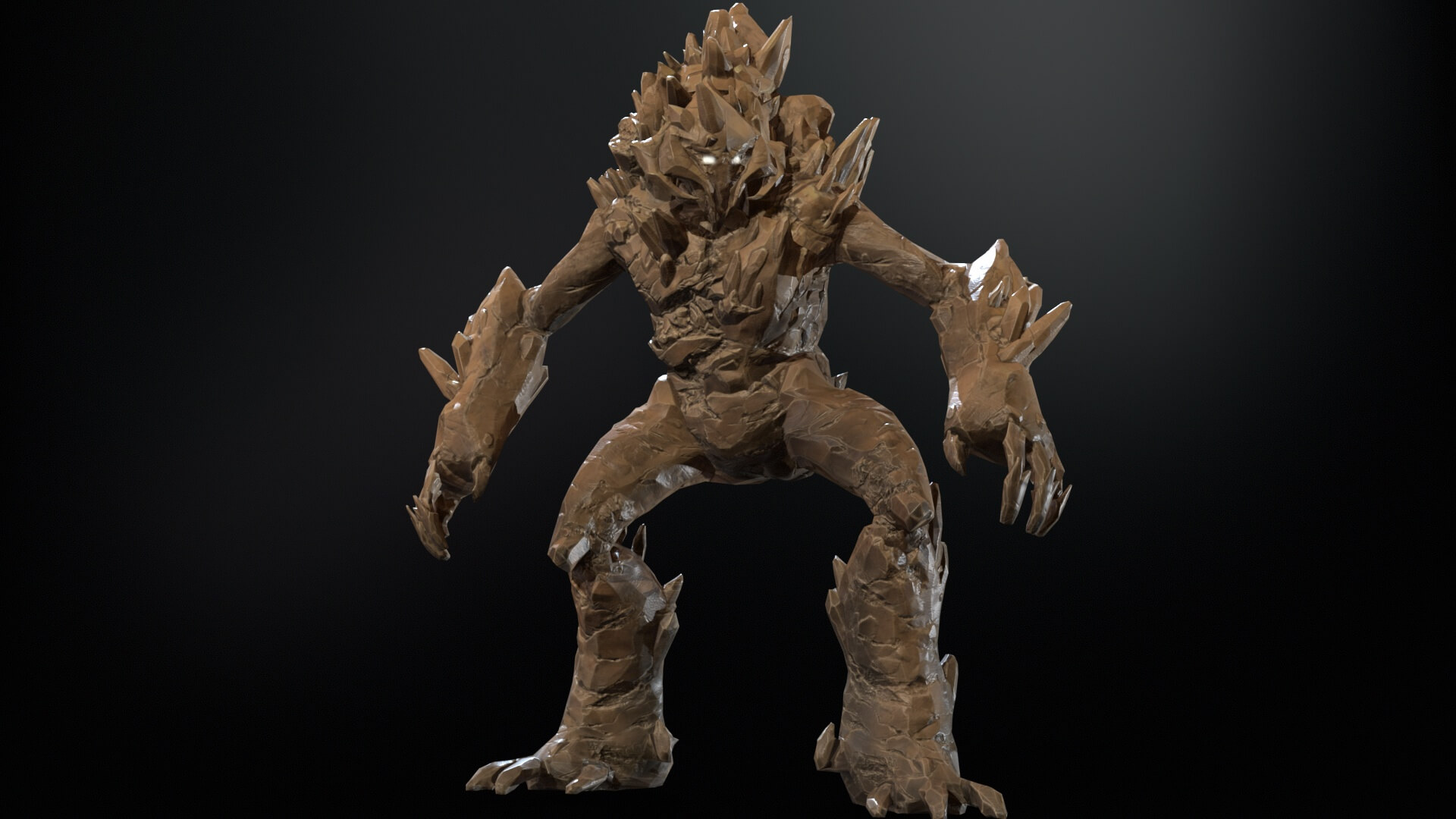 Golem Game Ready - 3D Model by andryuha1981