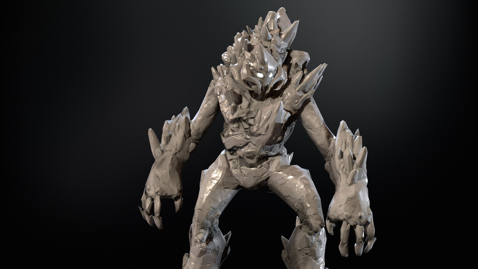 Golem Game Ready - 3D Model by andryuha1981