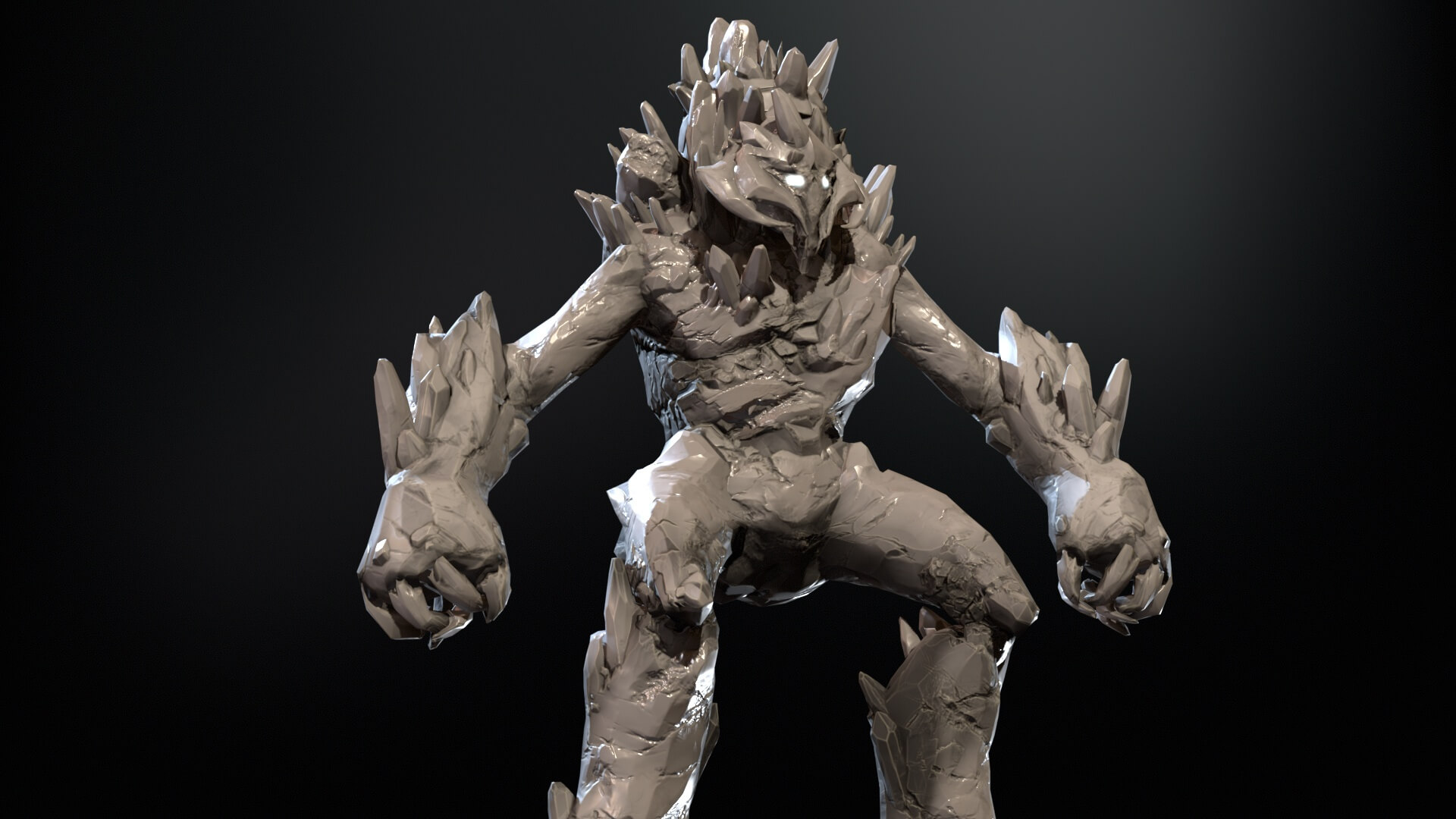 Golem Game Ready - 3D Model by andryuha1981