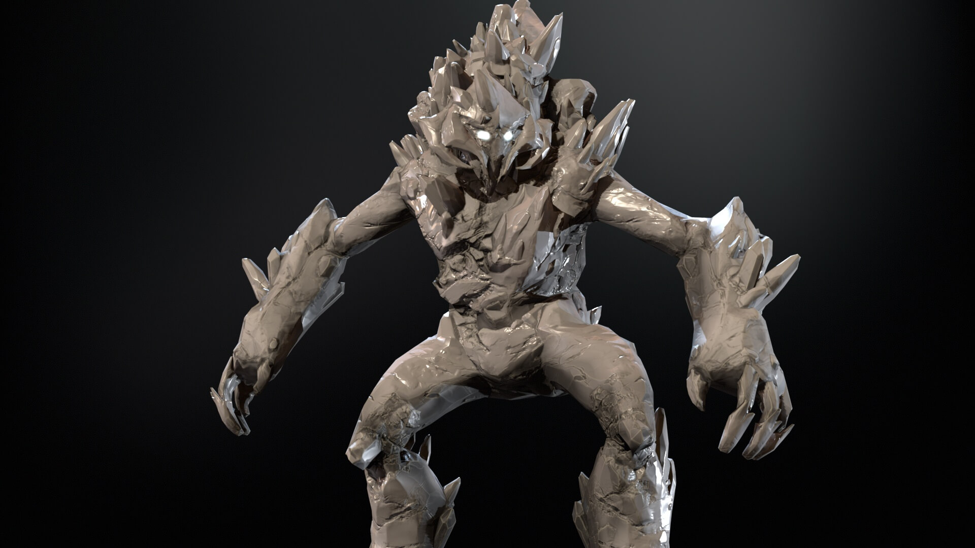 Golem Game Ready - 3D Model by andryuha1981