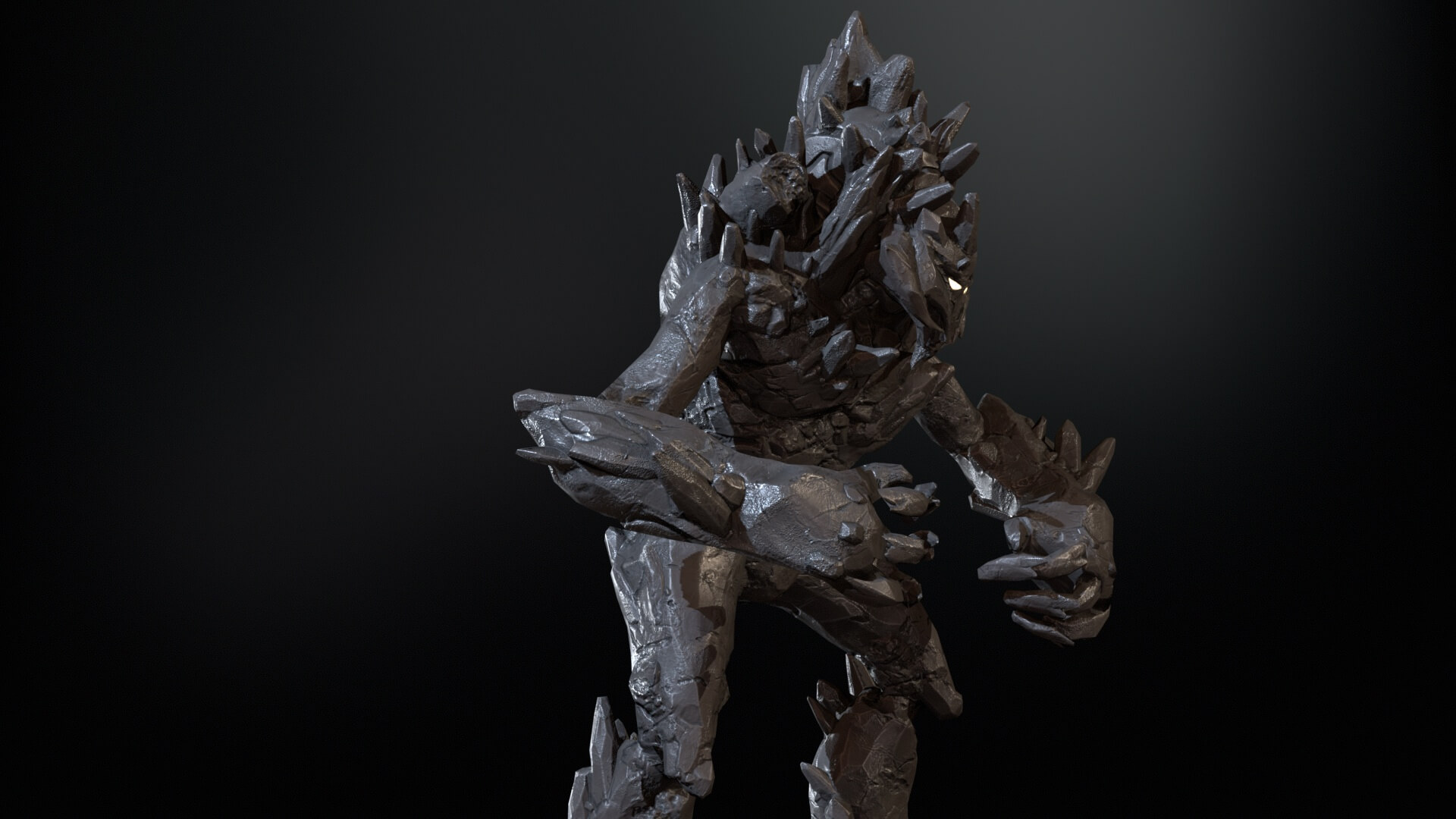 Golem Game Ready - 3D Model by andryuha1981