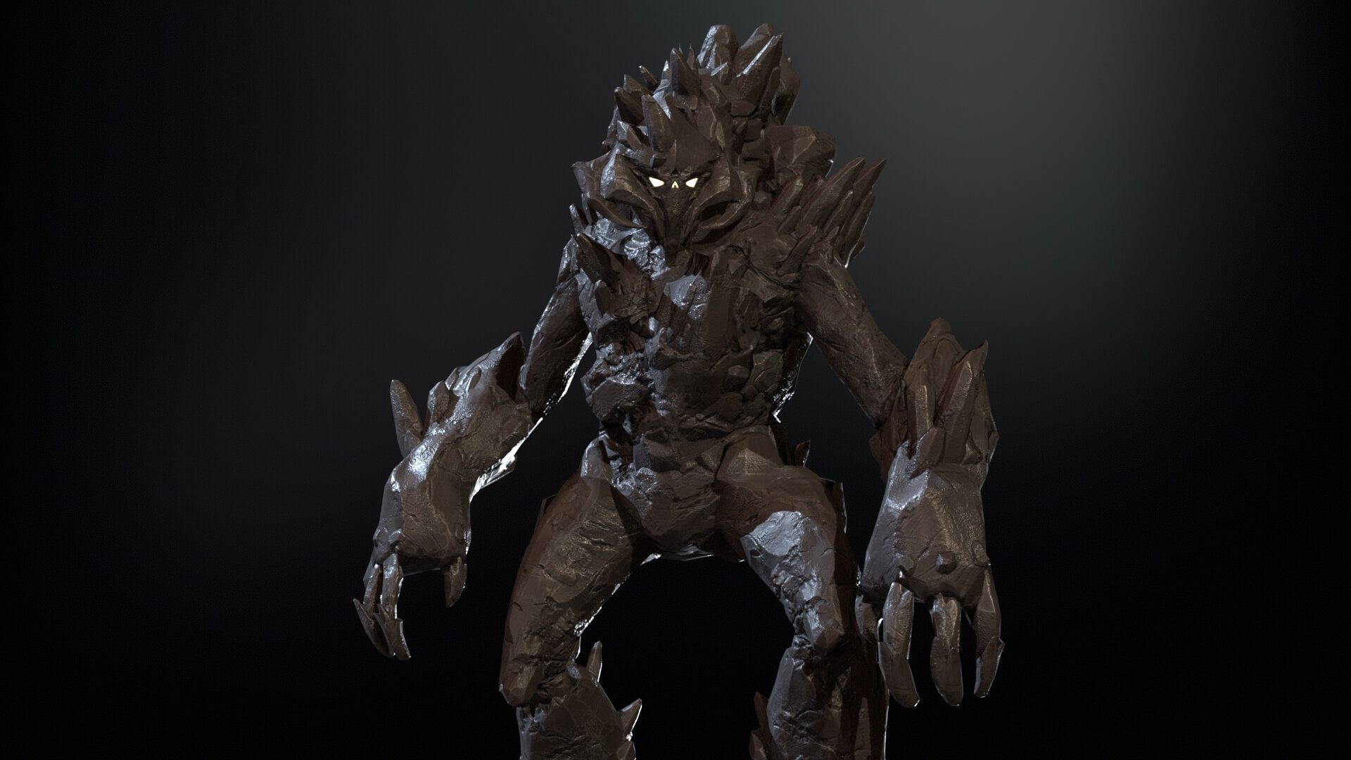 Golem Game Ready - 3D Model by andryuha1981