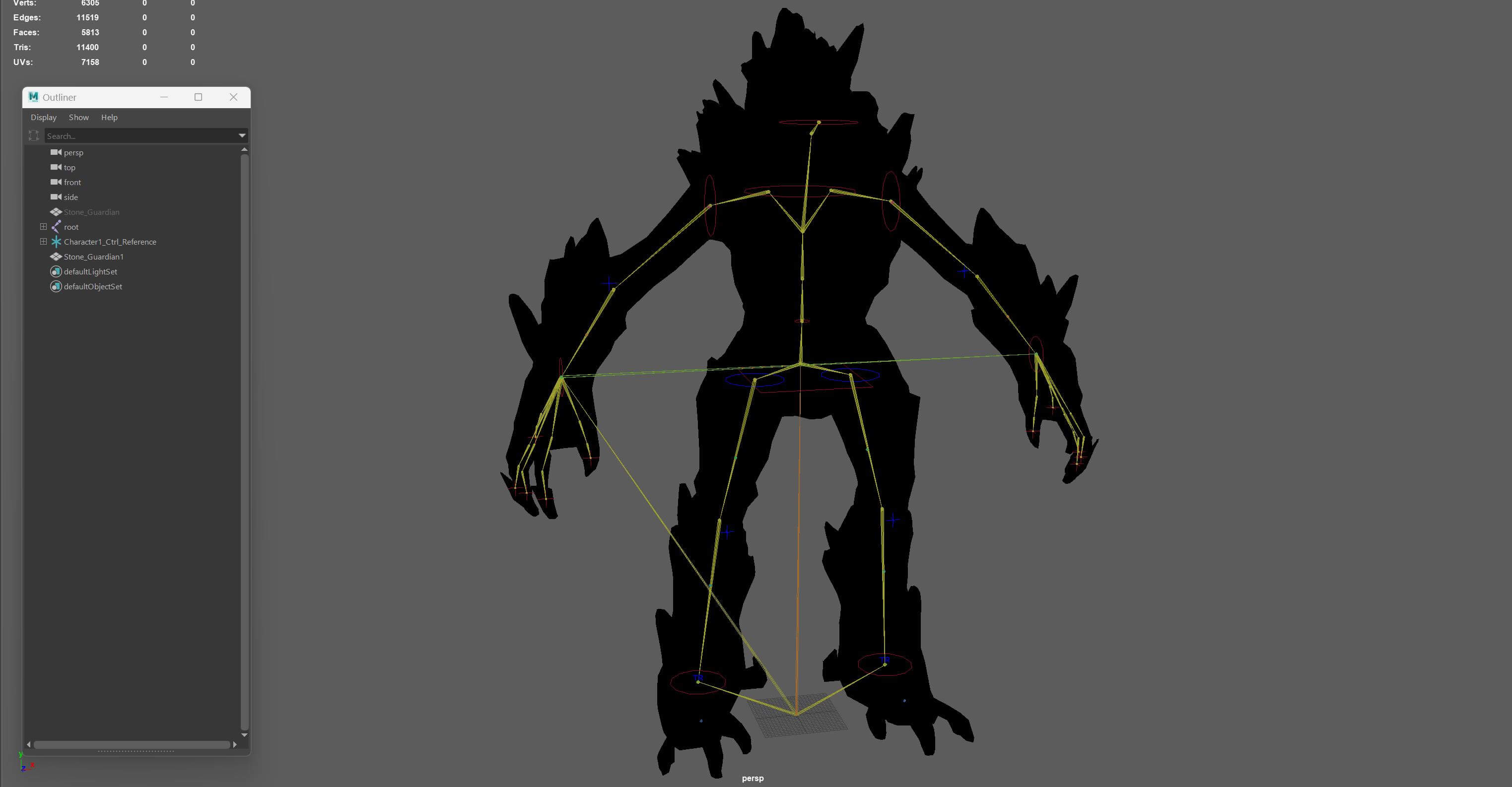 Golem Game Ready - 3D Model by andryuha1981