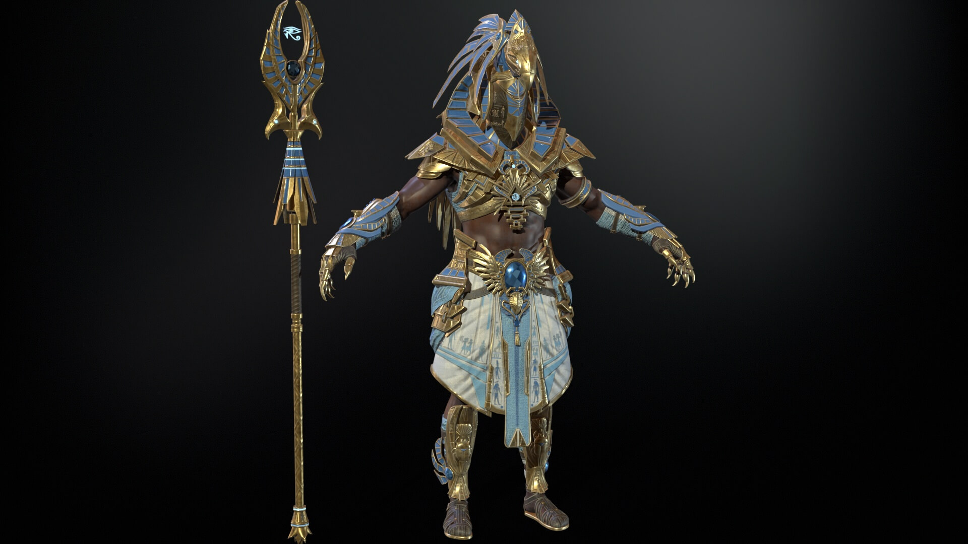 Gor Game Ready - 3D Model by andryuha1981