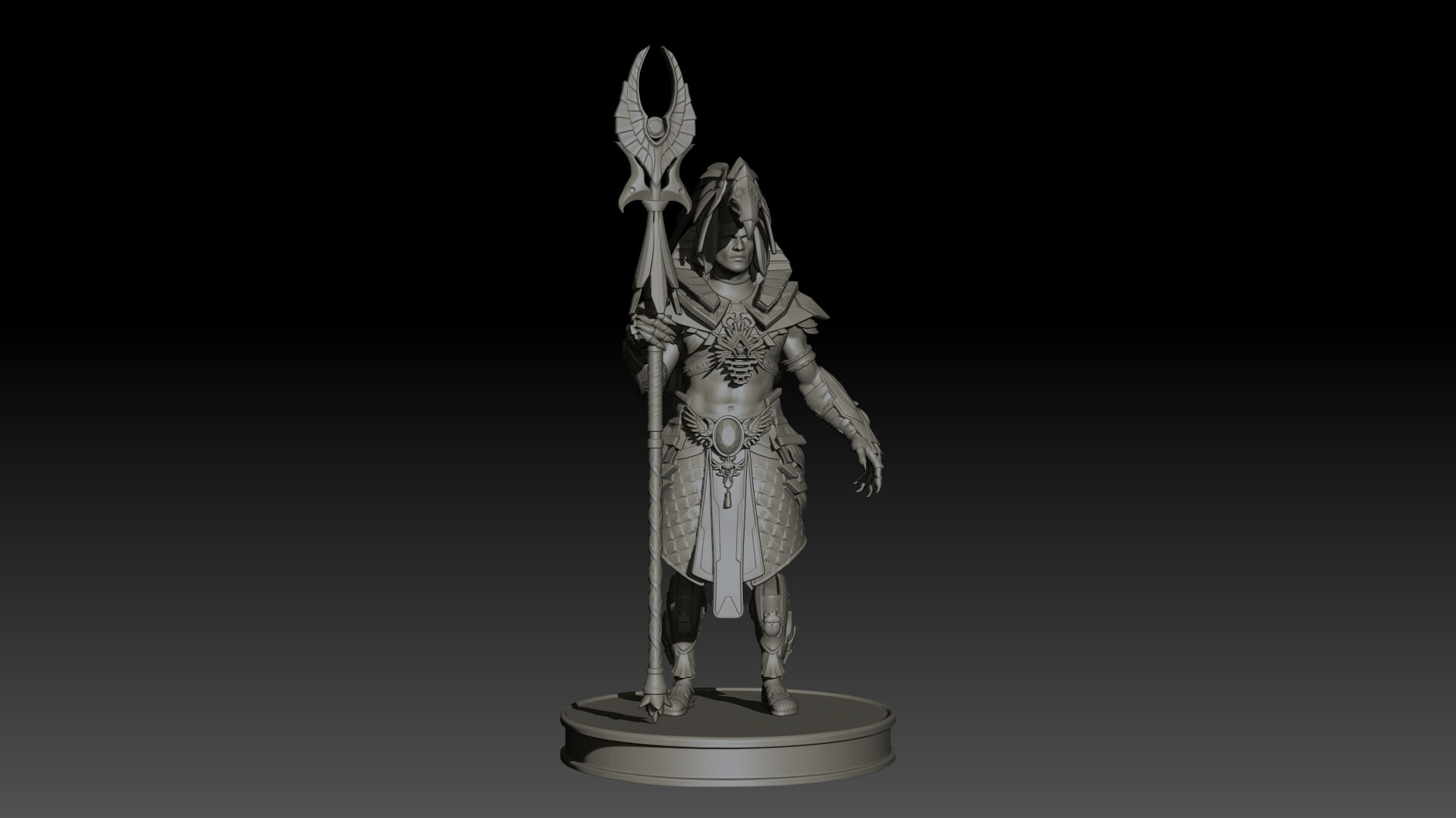 Gore High Poly for 3D Print by andryuha1981
