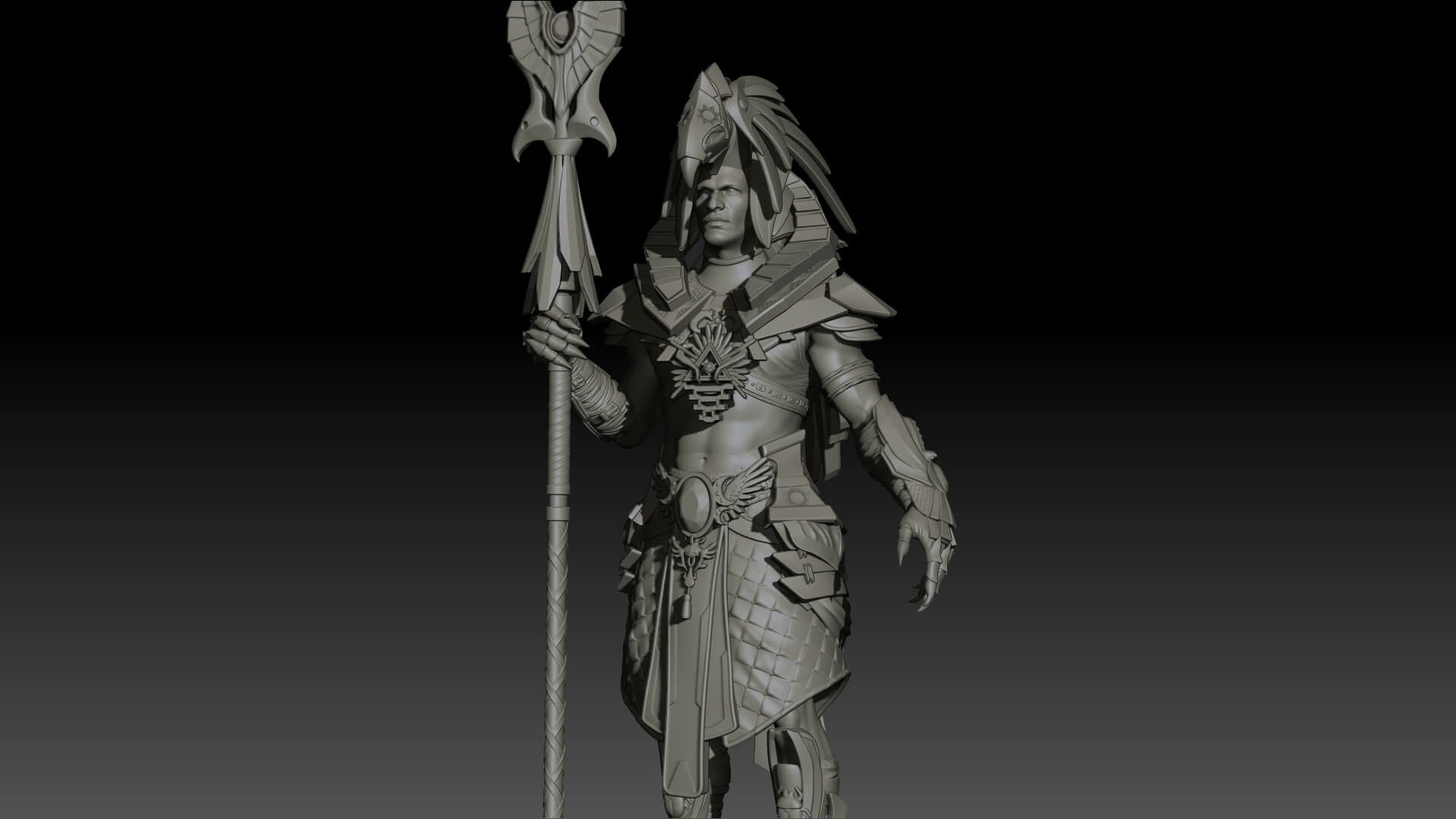 Gore High Poly for 3D Print by andryuha1981