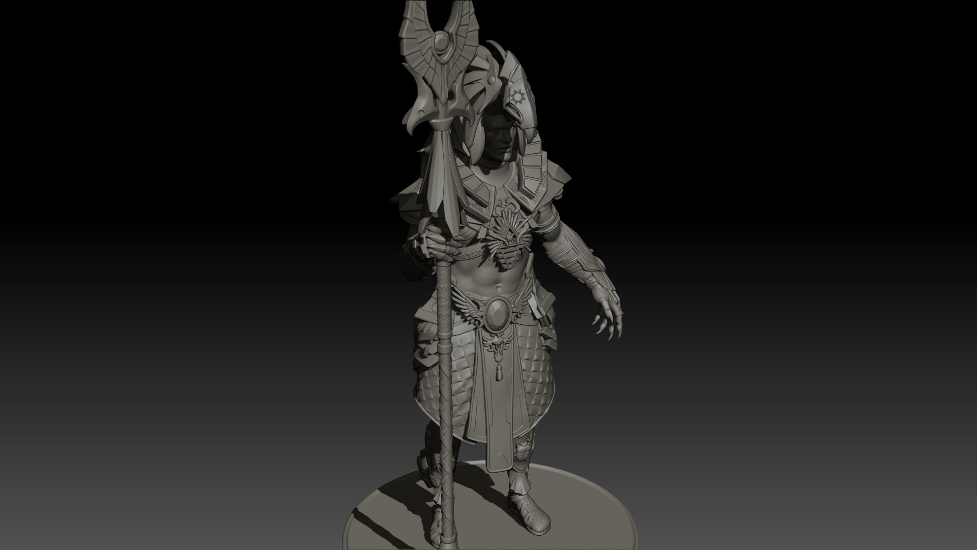 Gore High Poly for 3D Print by andryuha1981