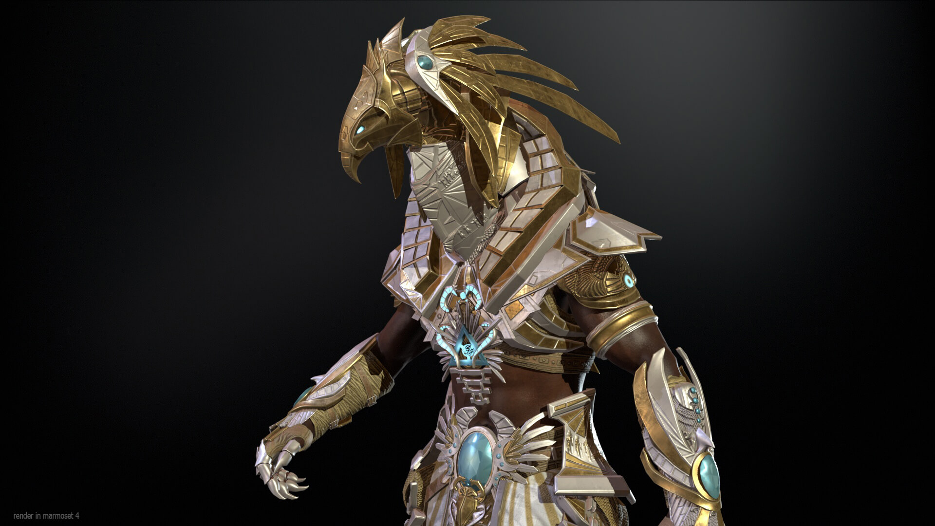 Gore High Poly for 3D Print by andryuha1981