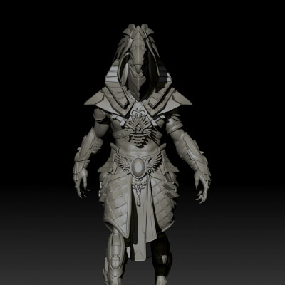 Gore High Poly for 3D Print by andryuha1981