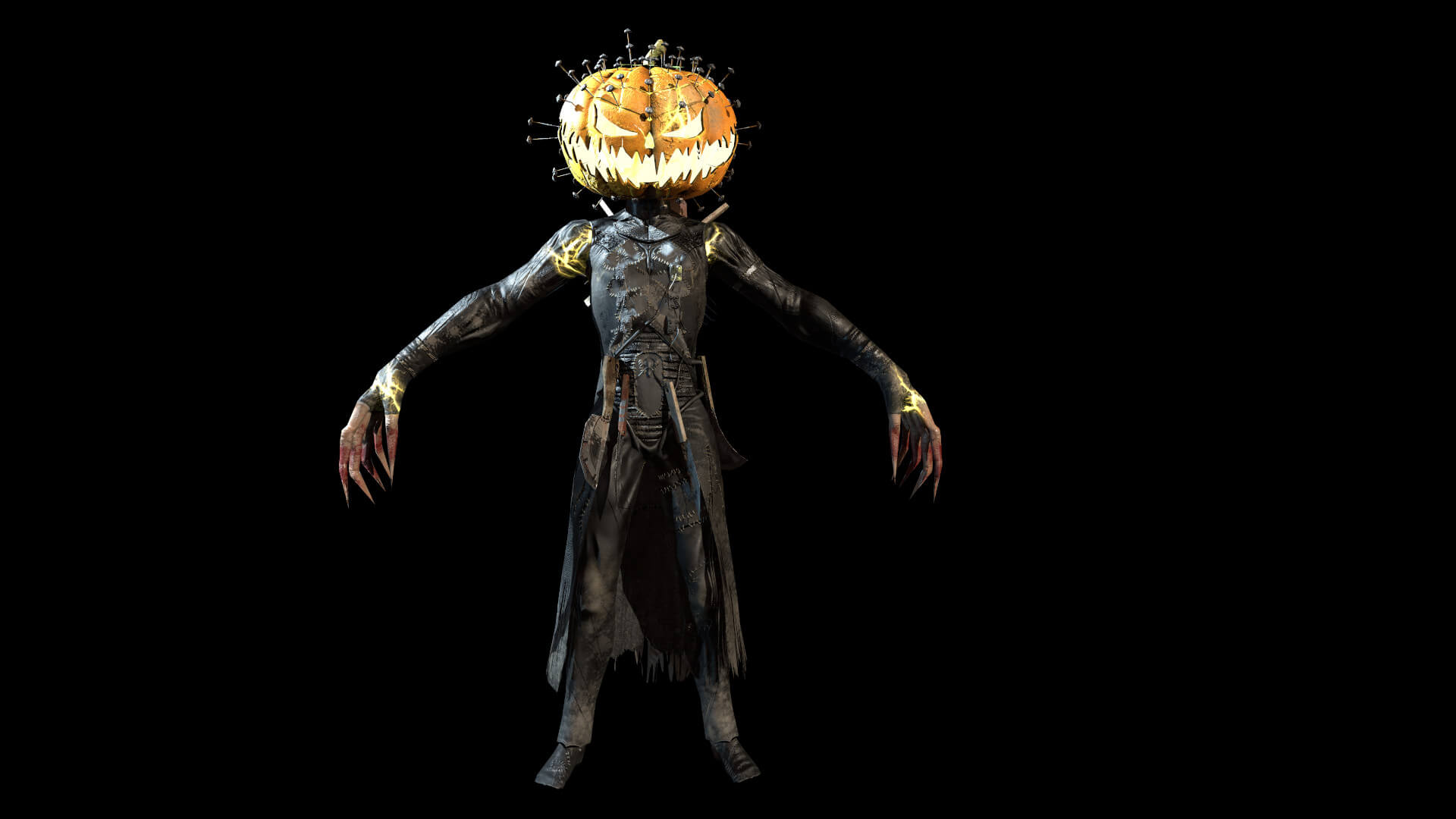 Hallow Monster - 3D Model by andryuha1981