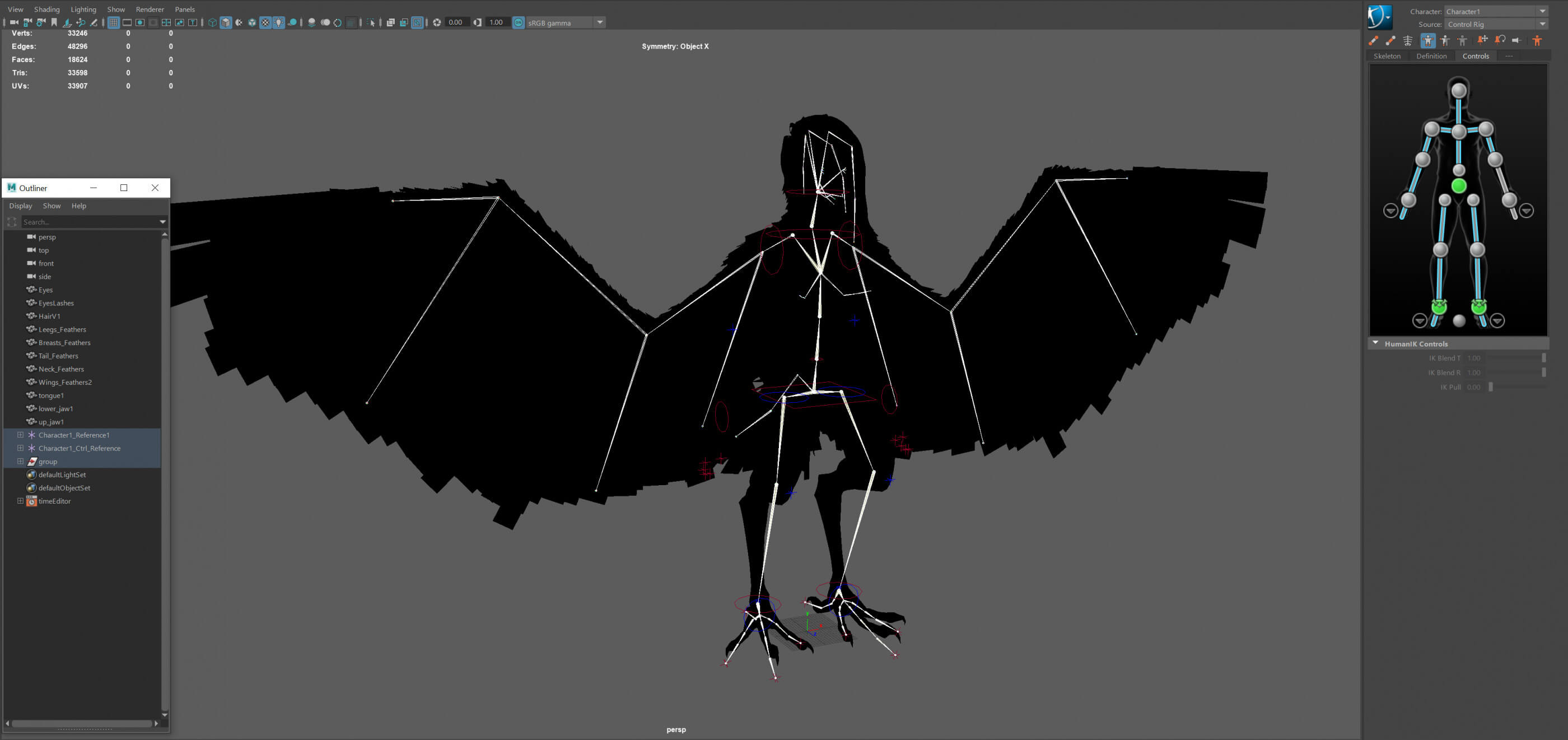 Harpy Game Ready - 3D Model by andryuha1981