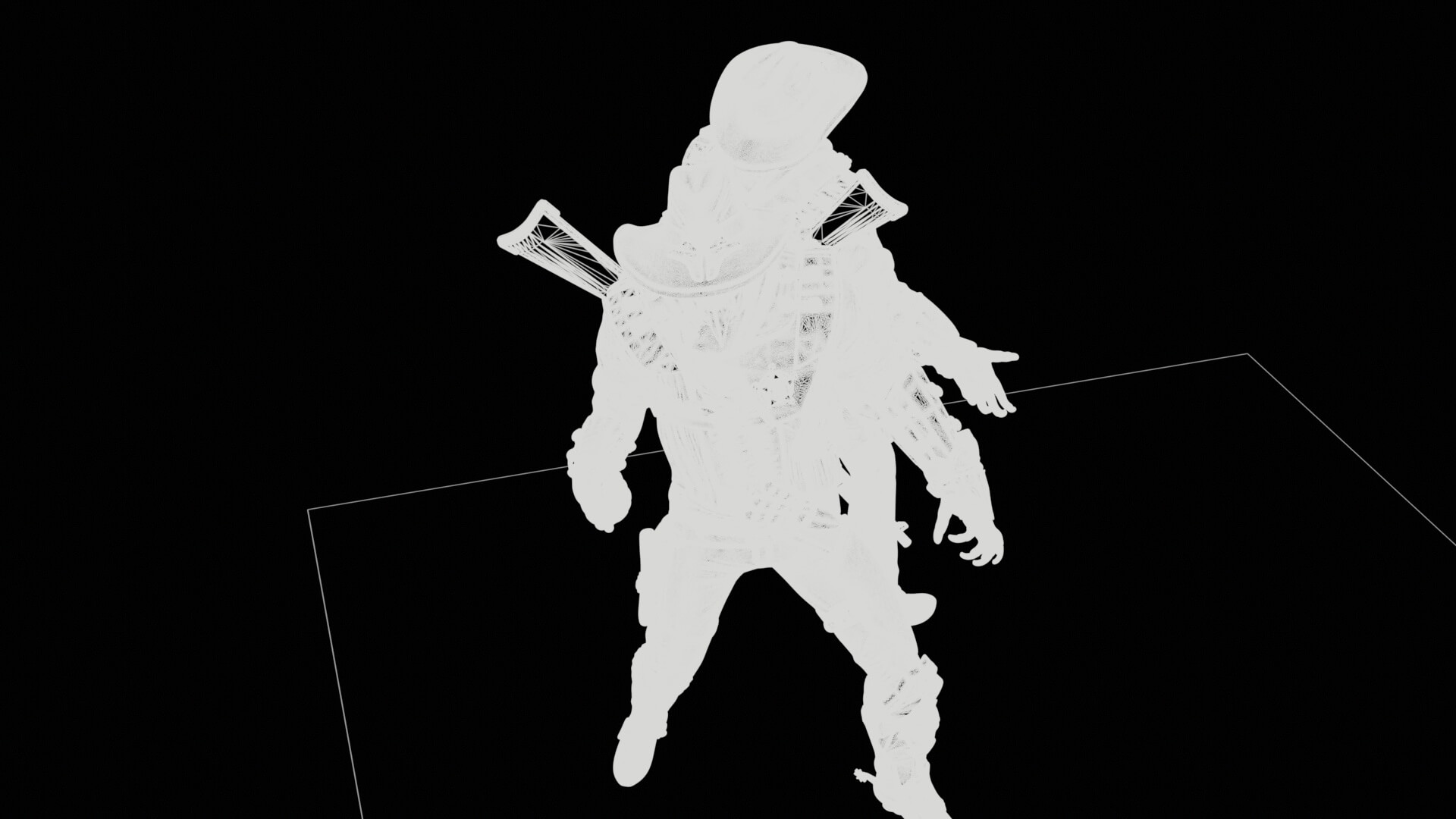 Hell Sheriff High Poly for 3D Print by andryuha1981