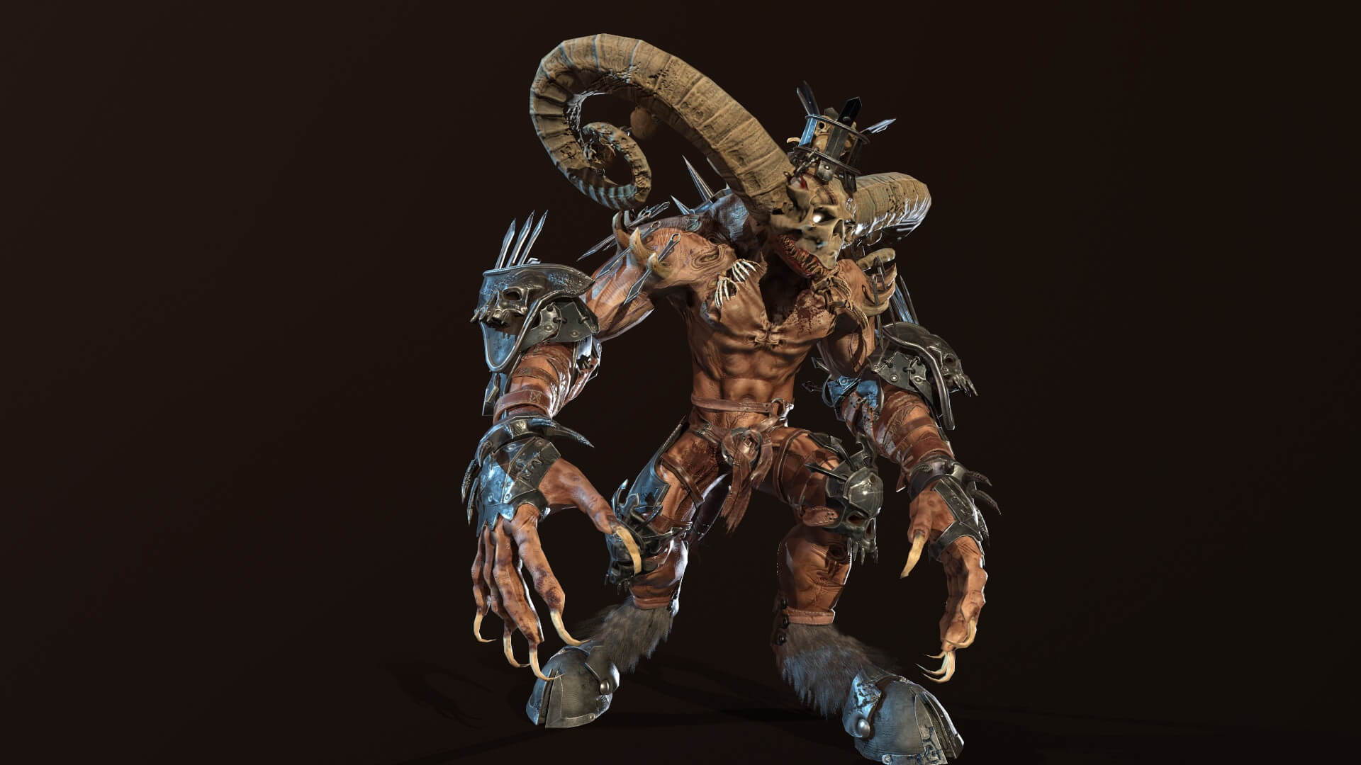 High Demon Game Ready - 3D Model by andryuha1981