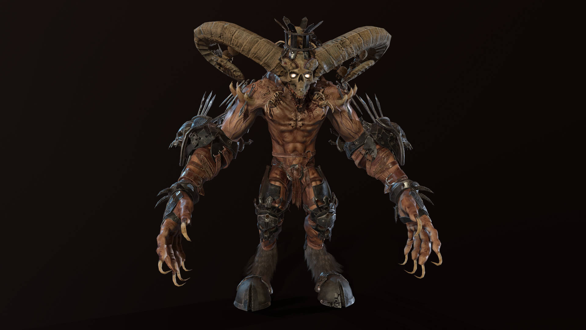High Demon Game Ready - 3D Model by andryuha1981