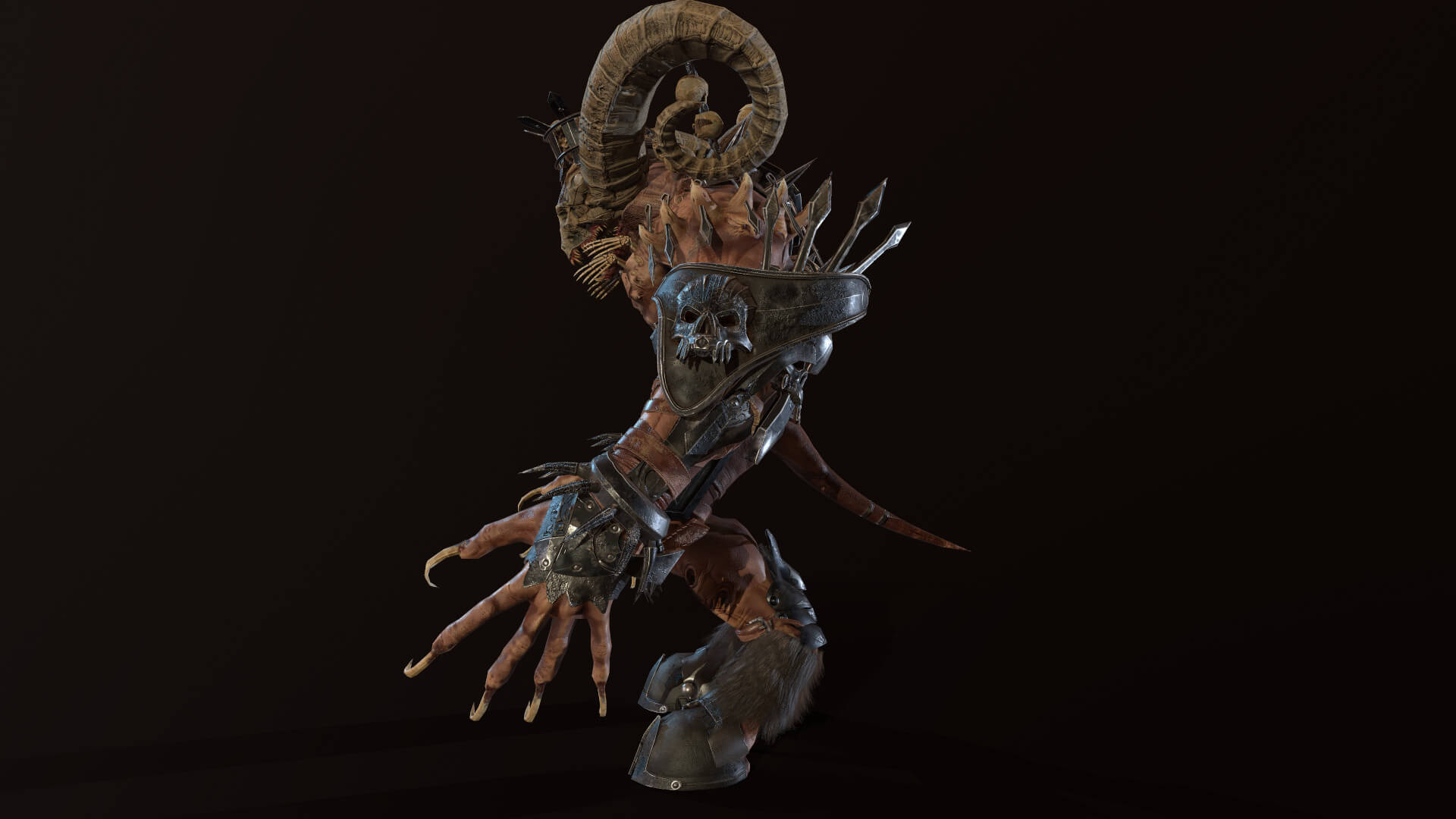 High Demon Game Ready - 3D Model by andryuha1981