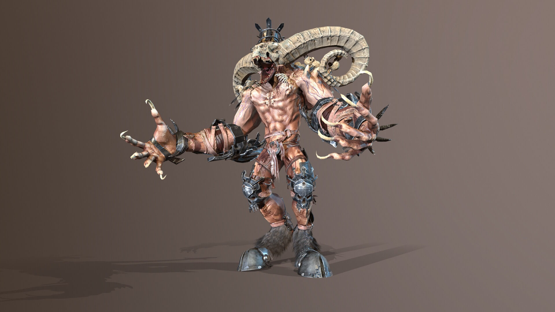 High Demon Game Ready - 3D Model by andryuha1981