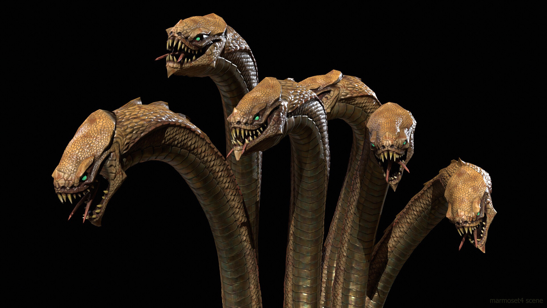 Hydra Game Ready - 3D Model by andryuha1981