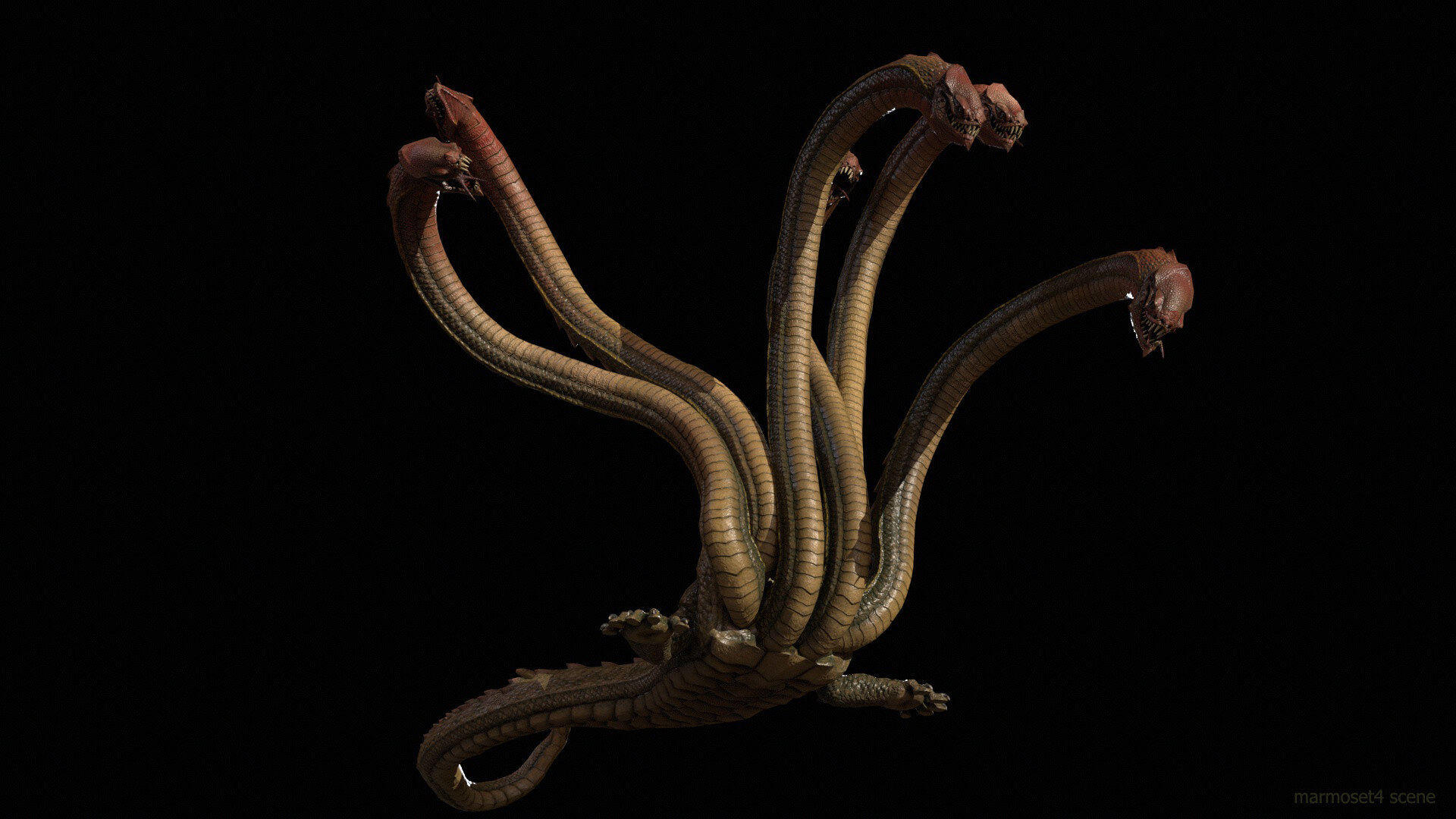 Hydra Game Ready - 3D Model by andryuha1981