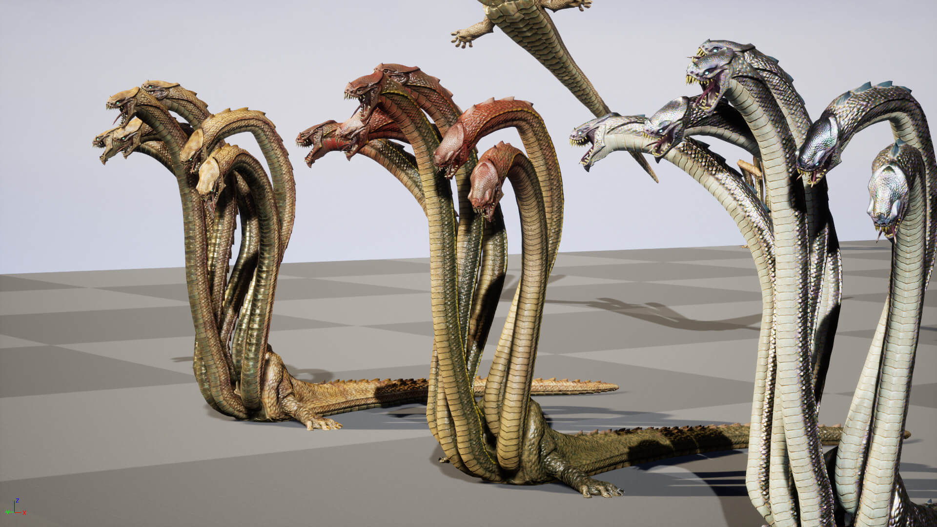 Hydra Game Ready - 3D Model by andryuha1981