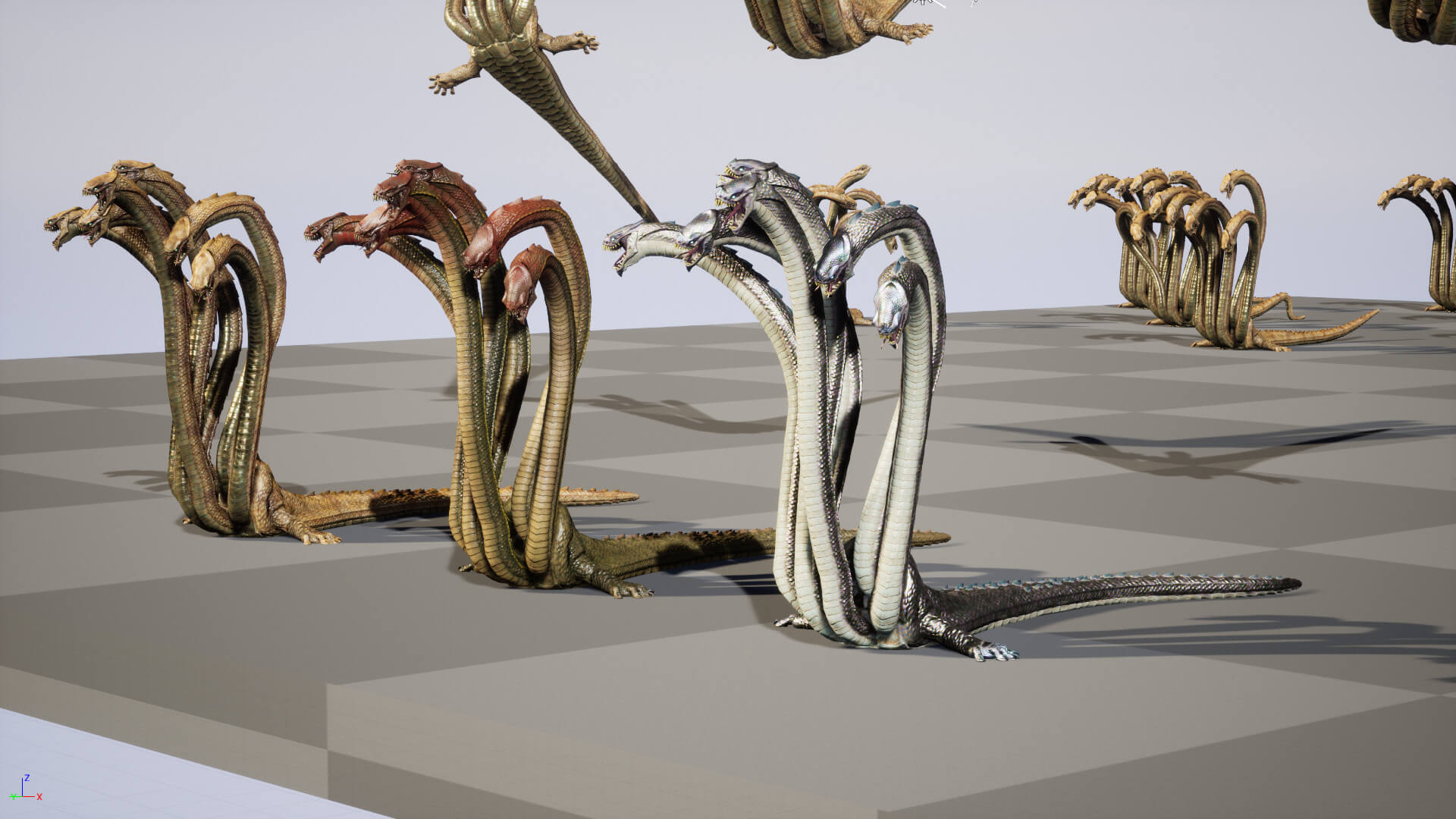 Hydra Game Ready - 3D Model by andryuha1981