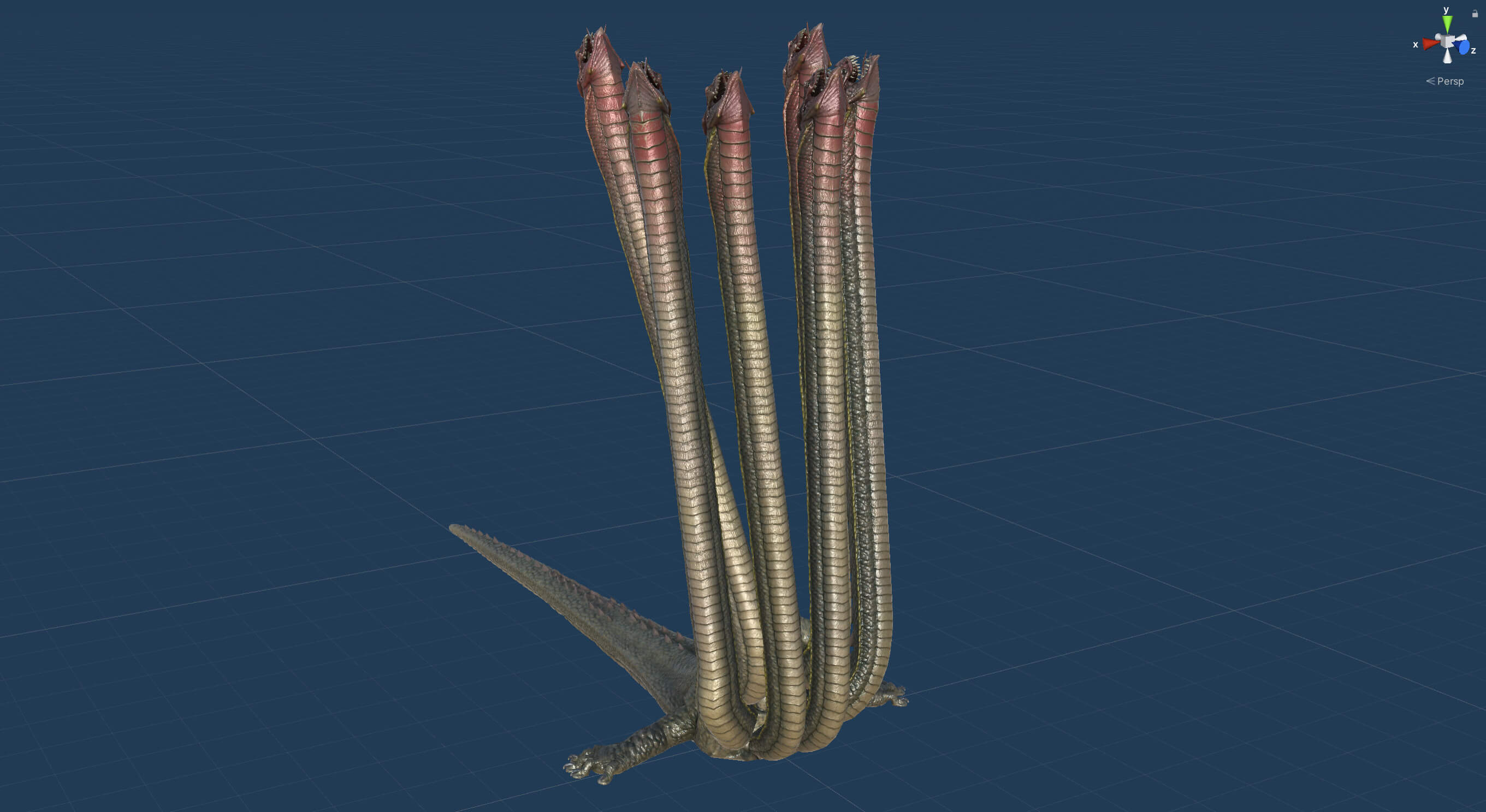 Hydra Game Ready - 3D Model by andryuha1981