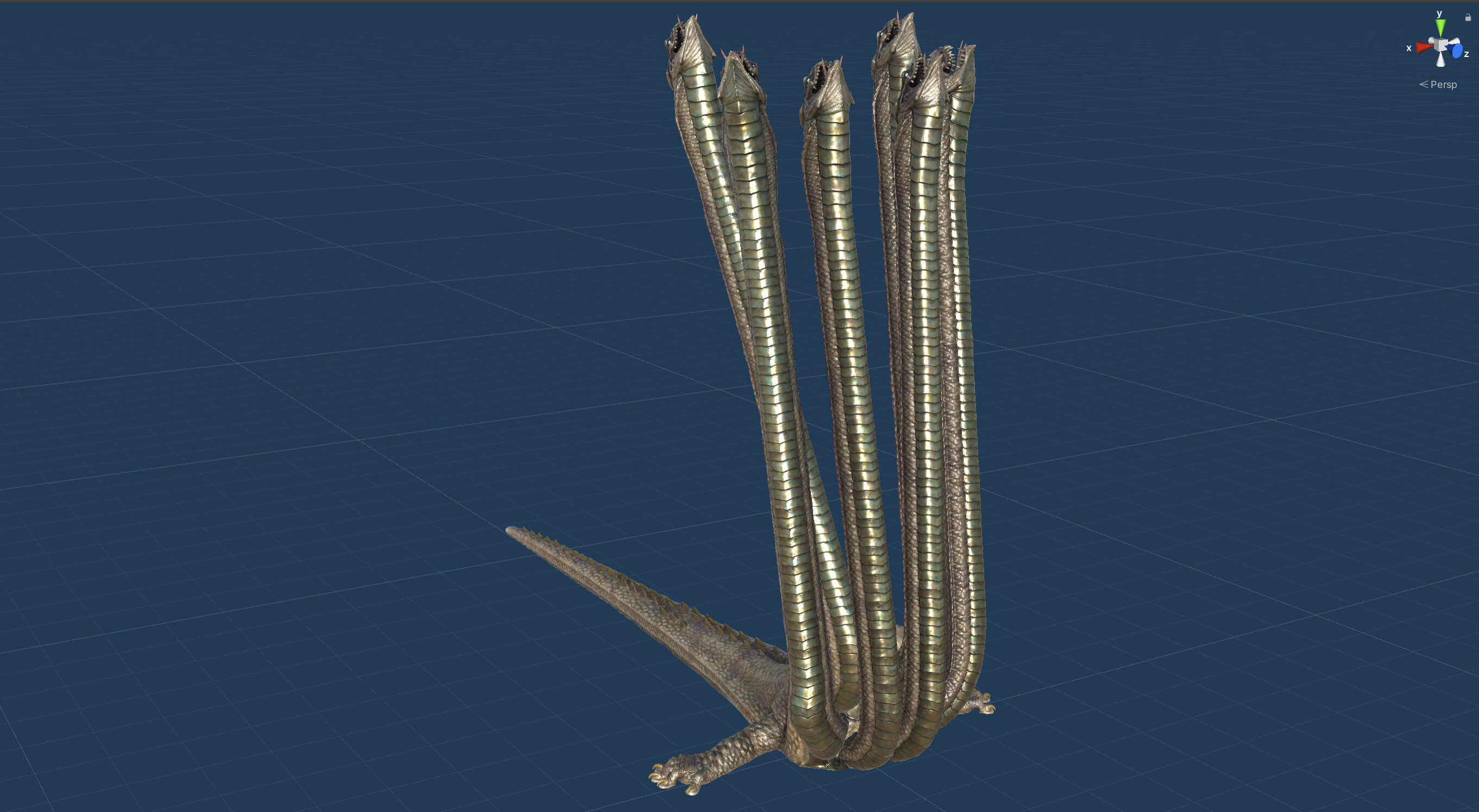 Hydra Game Ready - 3D Model by andryuha1981
