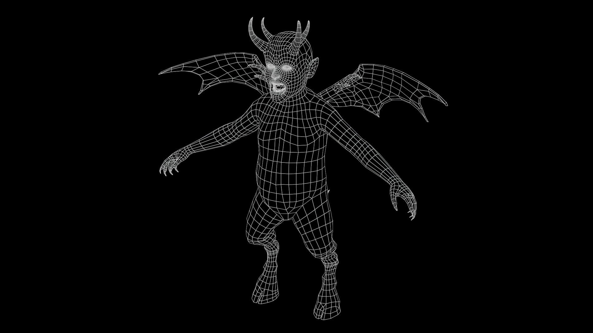 Imp Game Ready - 3D Model by andryuha1981