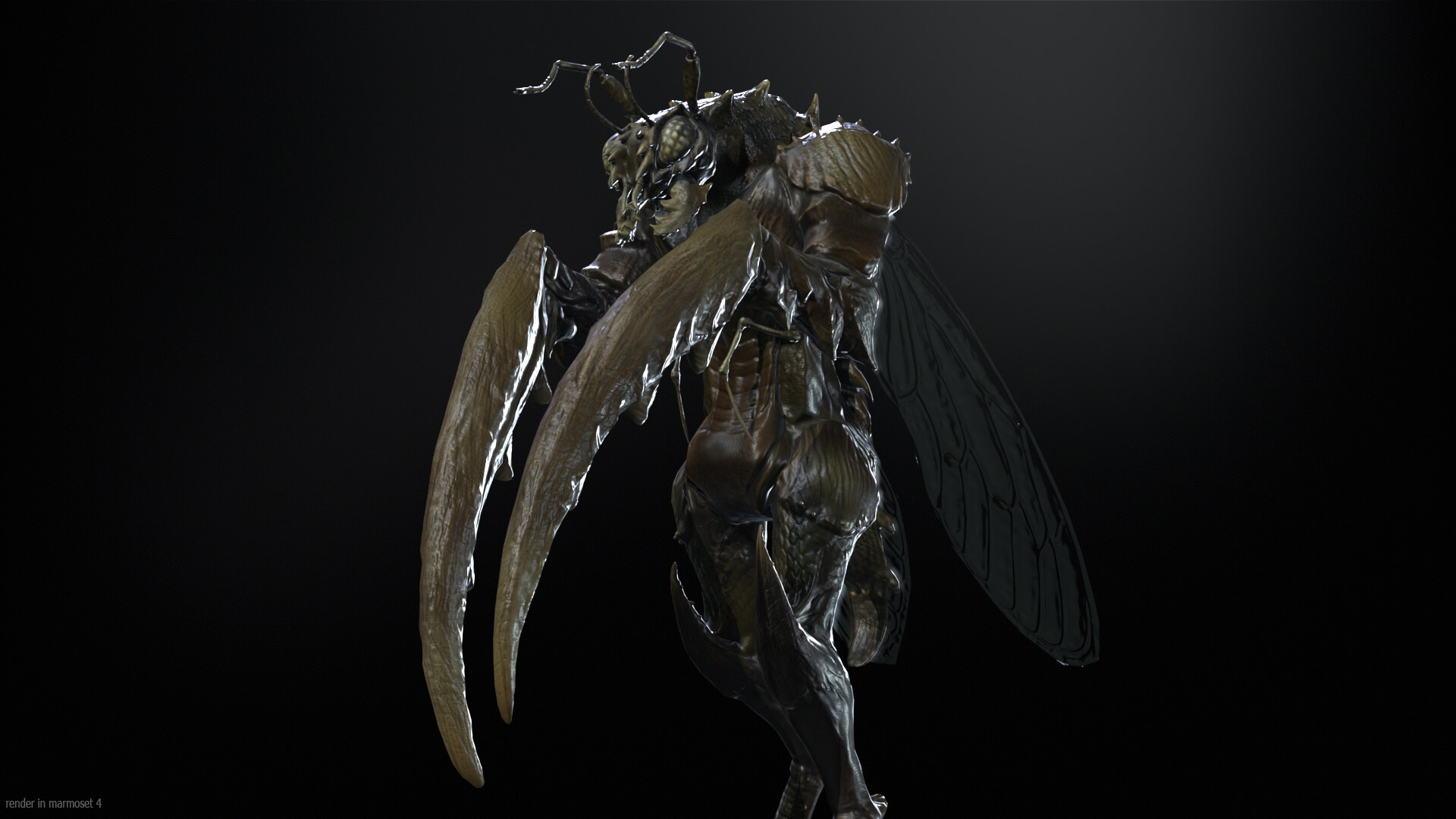 Insectmonster - 3D Model by andryuha1981
