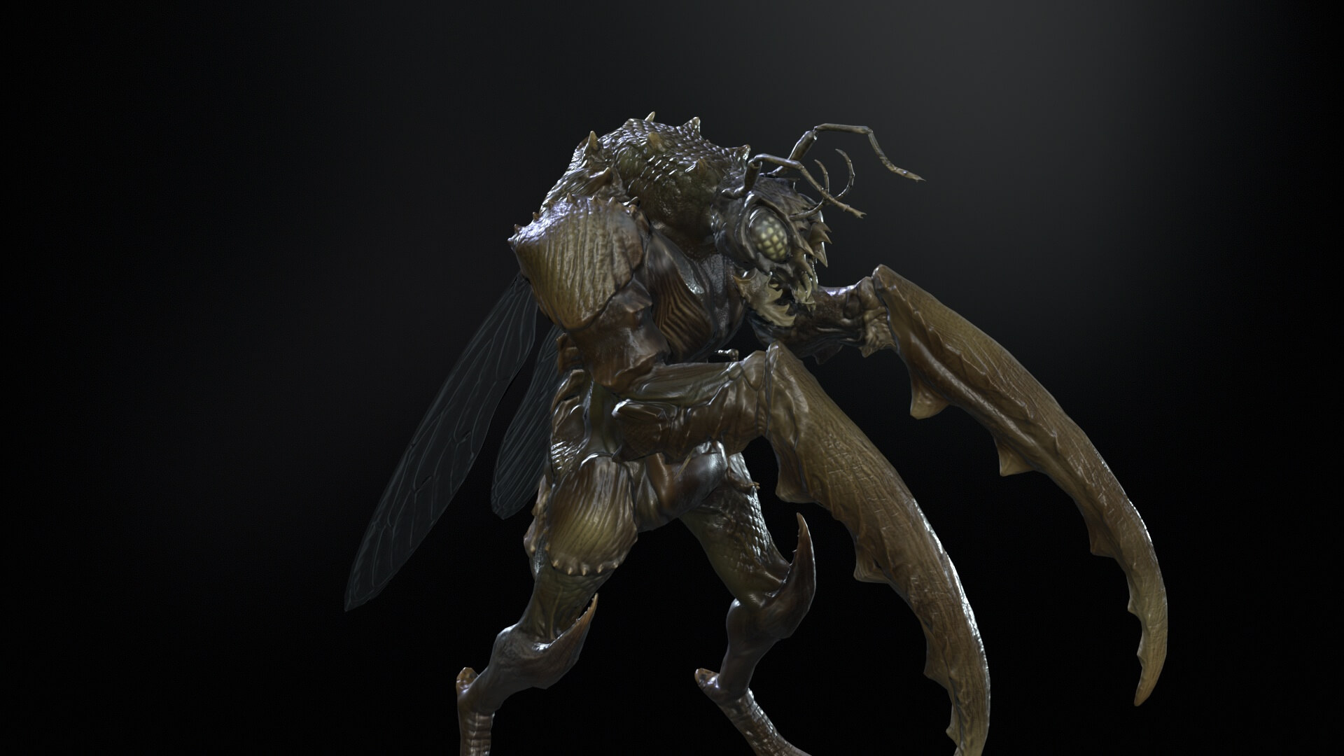 Insectmonster - 3D Model by andryuha1981