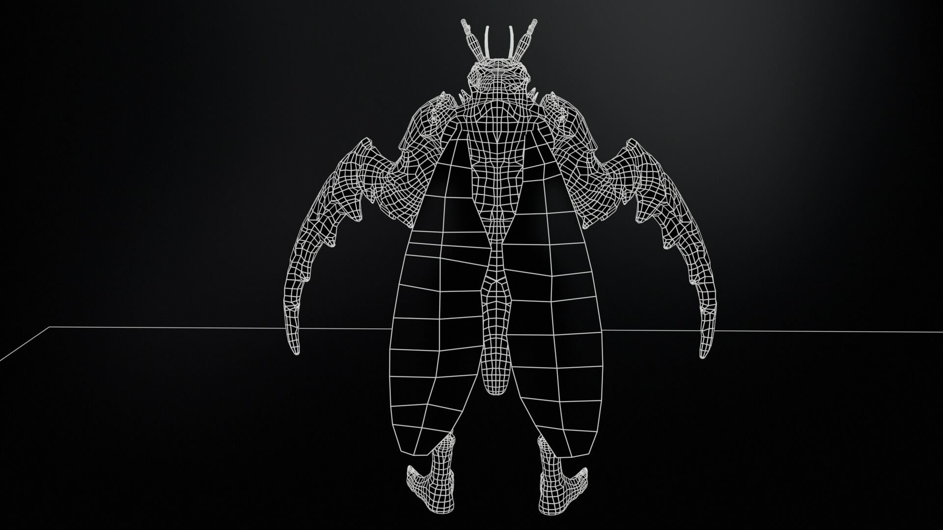 Insectmonster - 3D Model by andryuha1981