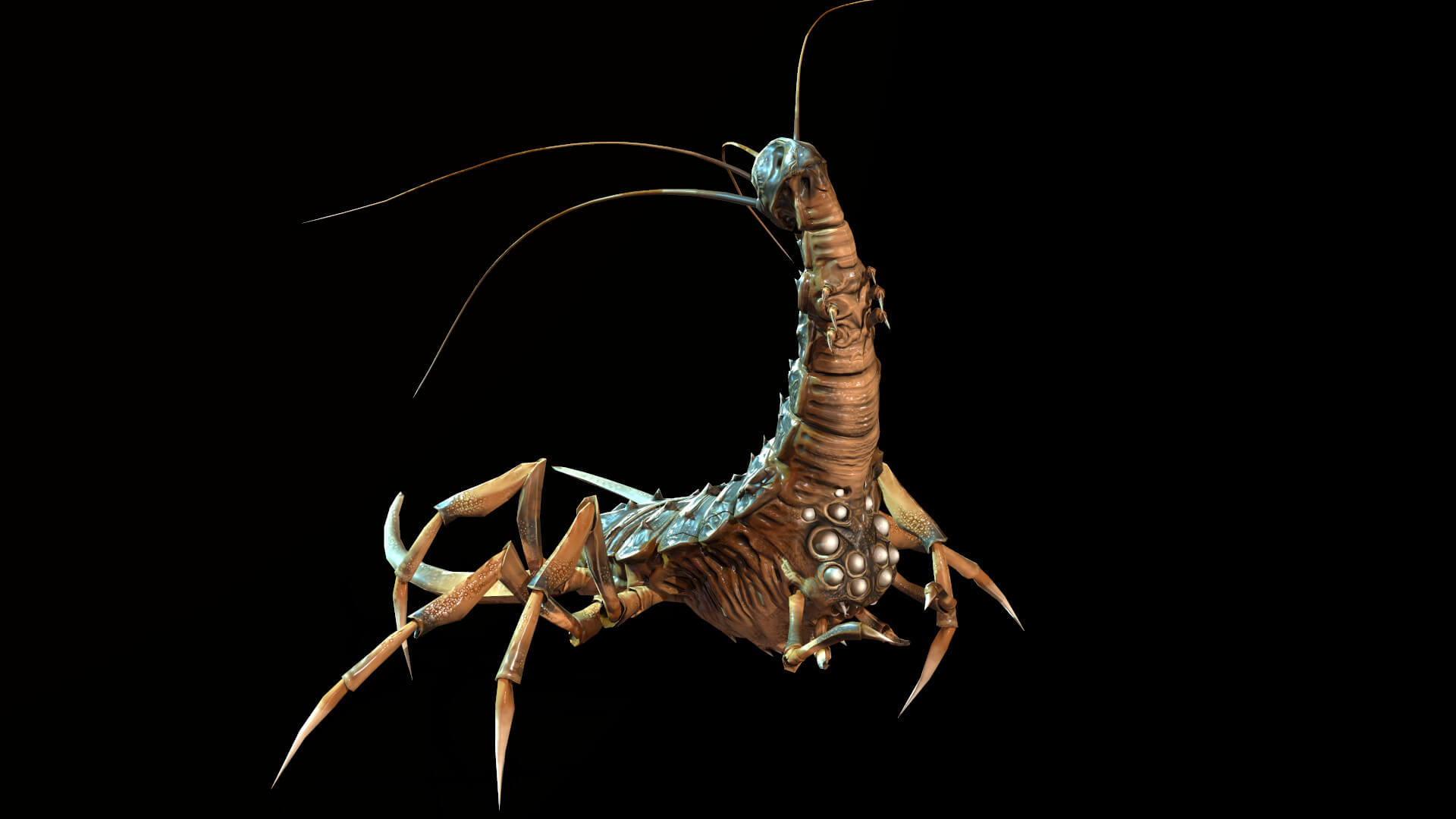 Land Bug 4 Game Ready - 3D Model by andryuha1981