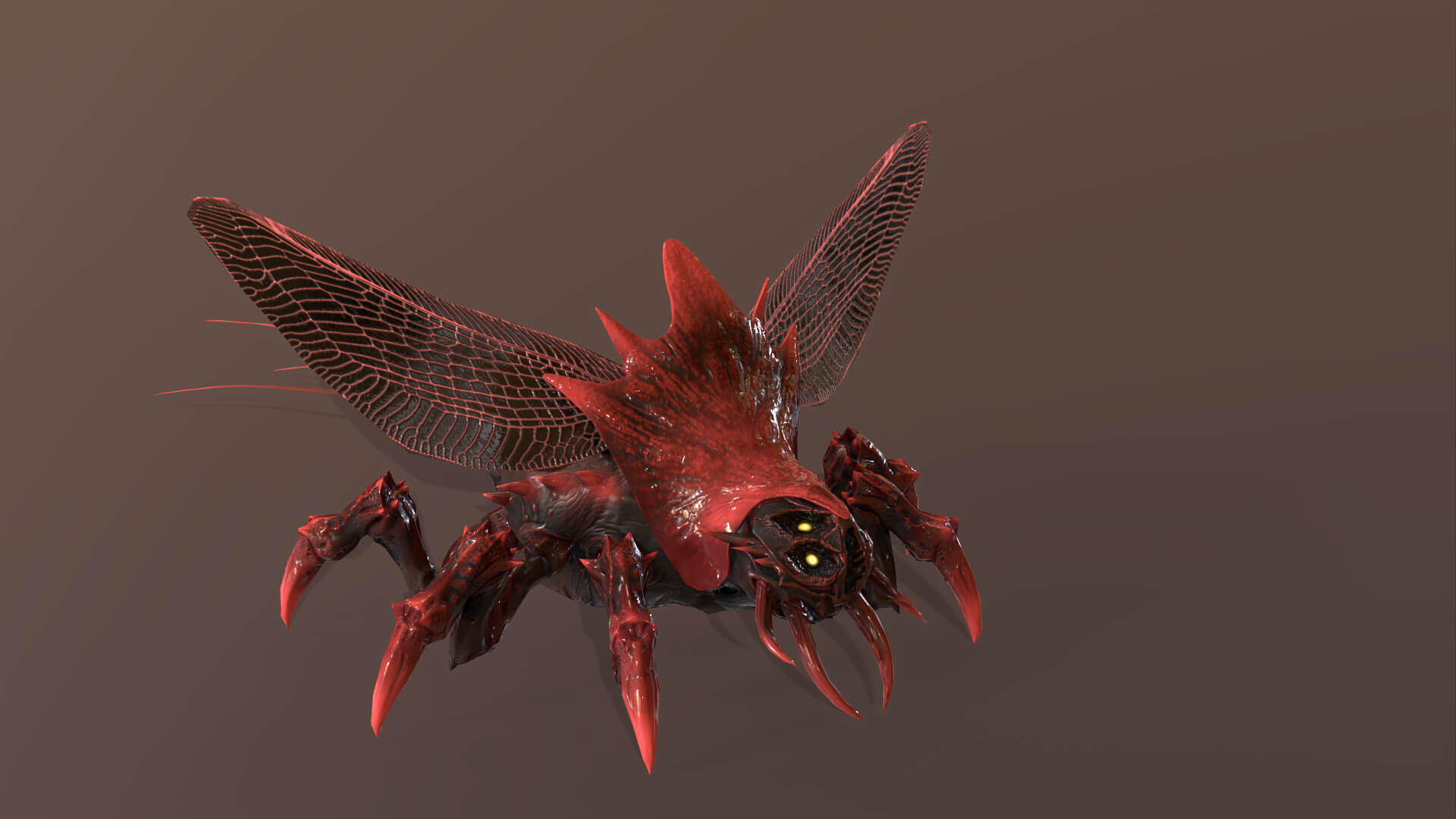 Land Bug 5 Game Ready - 3D Model by andryuha1981