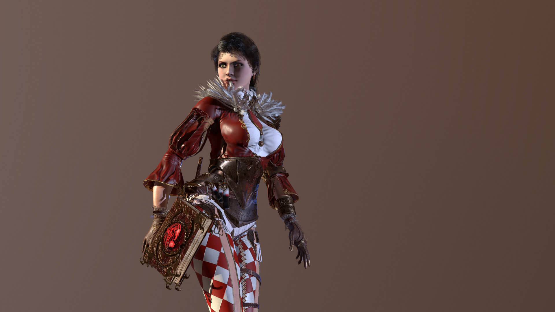 Mage Girl 4Set - 3D Model by andryuha1981