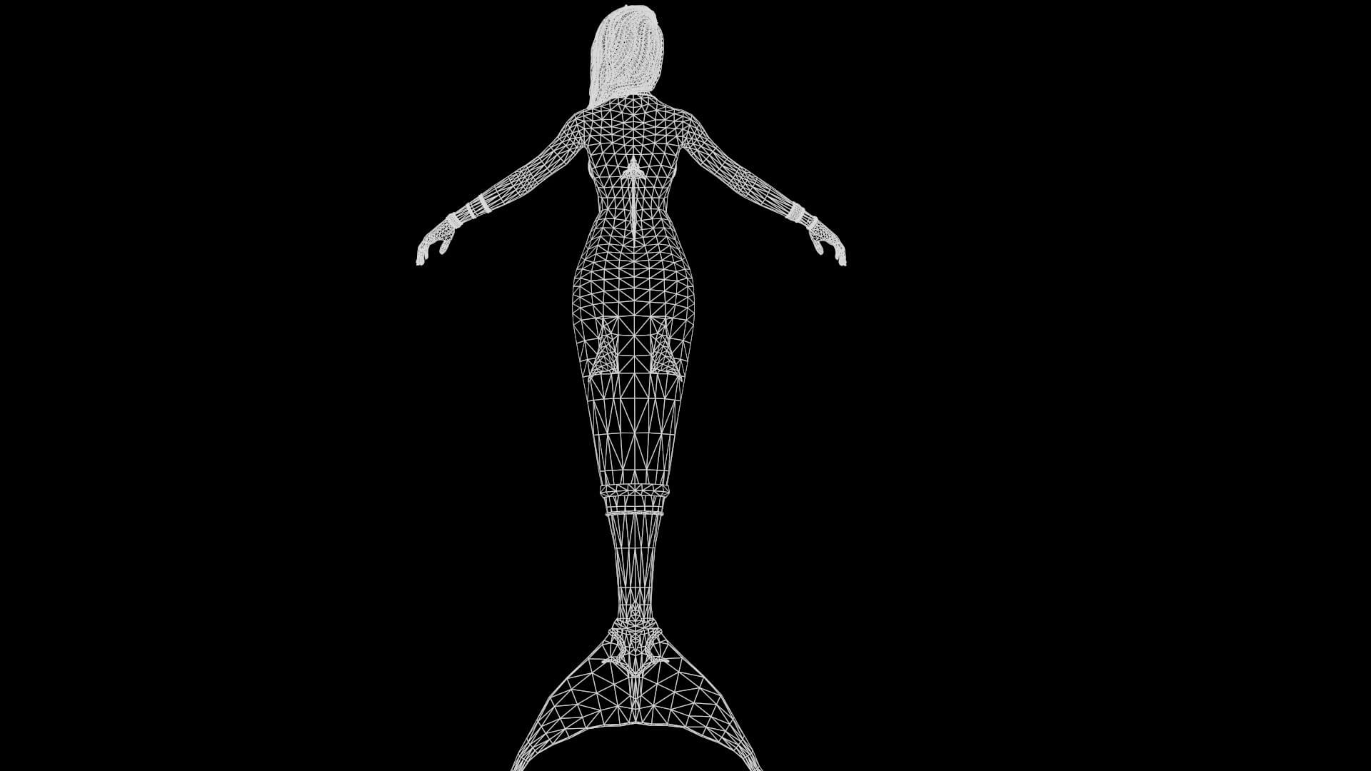 Mermaid G Game Ready - 3D Model by andryuha1981